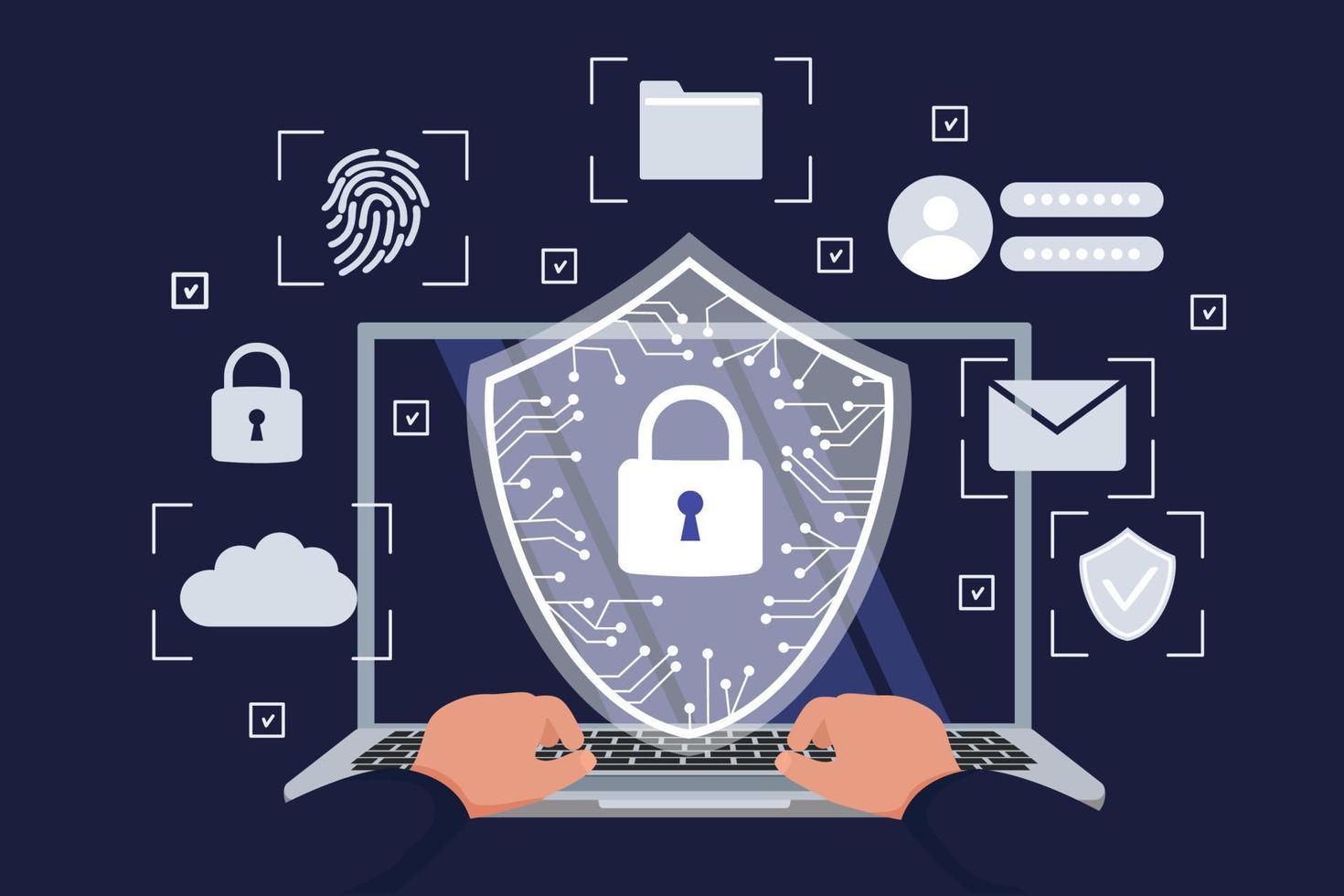 seguridad cibernética seguridad cibernética y concepto de privacidad ... seguridad cibernética seguridad cibernética y concepto de privacidad ...
