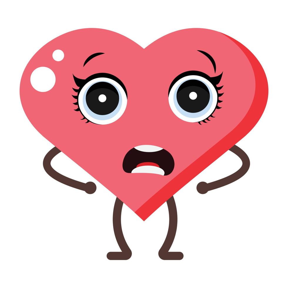 Cartoon heart character. Cute love symbols with face 17157171 Vector ... Cartoon heart character. Cute love symbols with face 17157171 Vector ...
