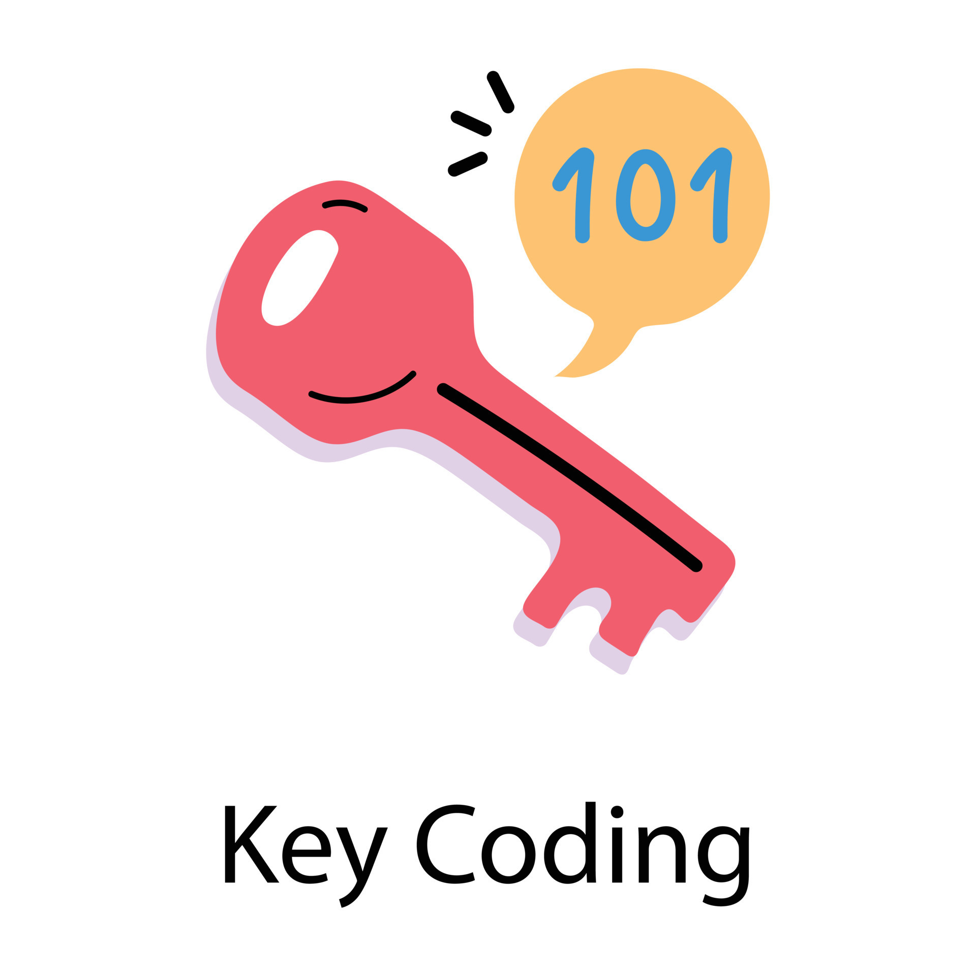 Trendy Key Coding 17169304 Vector Art At Vecteezy
