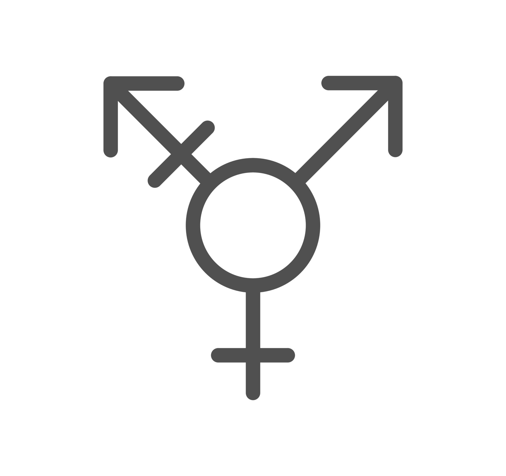Gender Related Icon Outline And Linear Vector 17170072 Vector Art At
