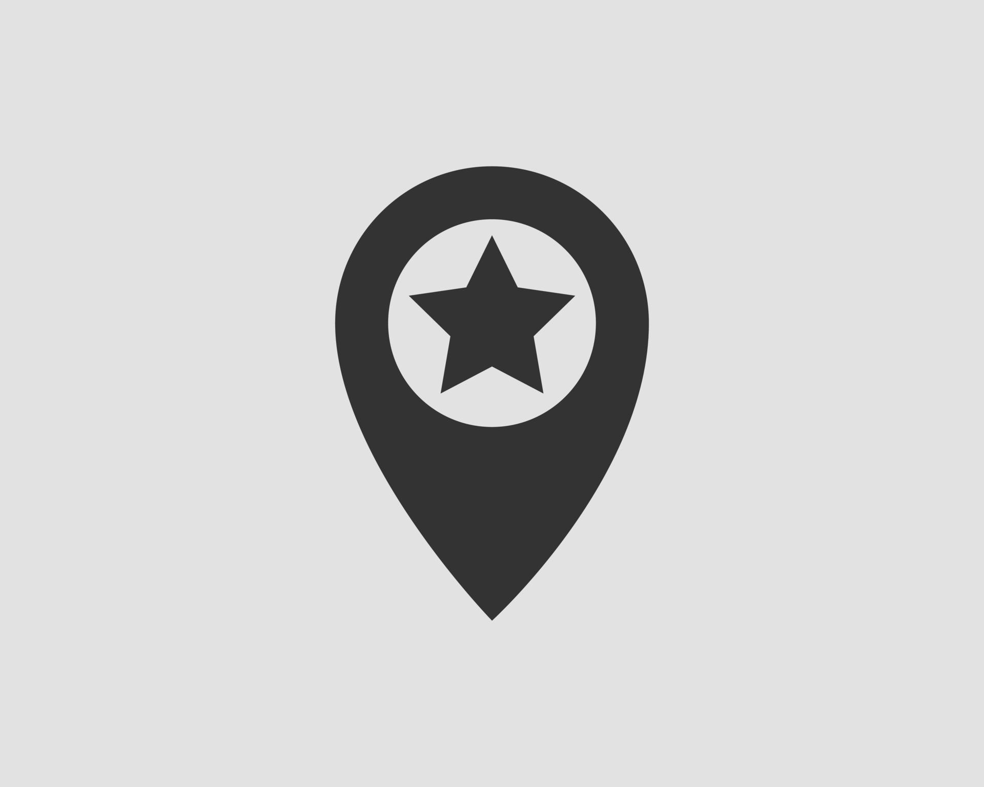 Map Icons Marker Pointer Pin Location Vector Icon Gps Navigation Symbol 17170219 Vector Art 7437