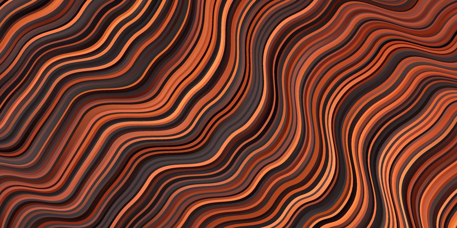 Dark Orange Vector Texture With Wry Lines 17174495 Vector Art At Vecteezy