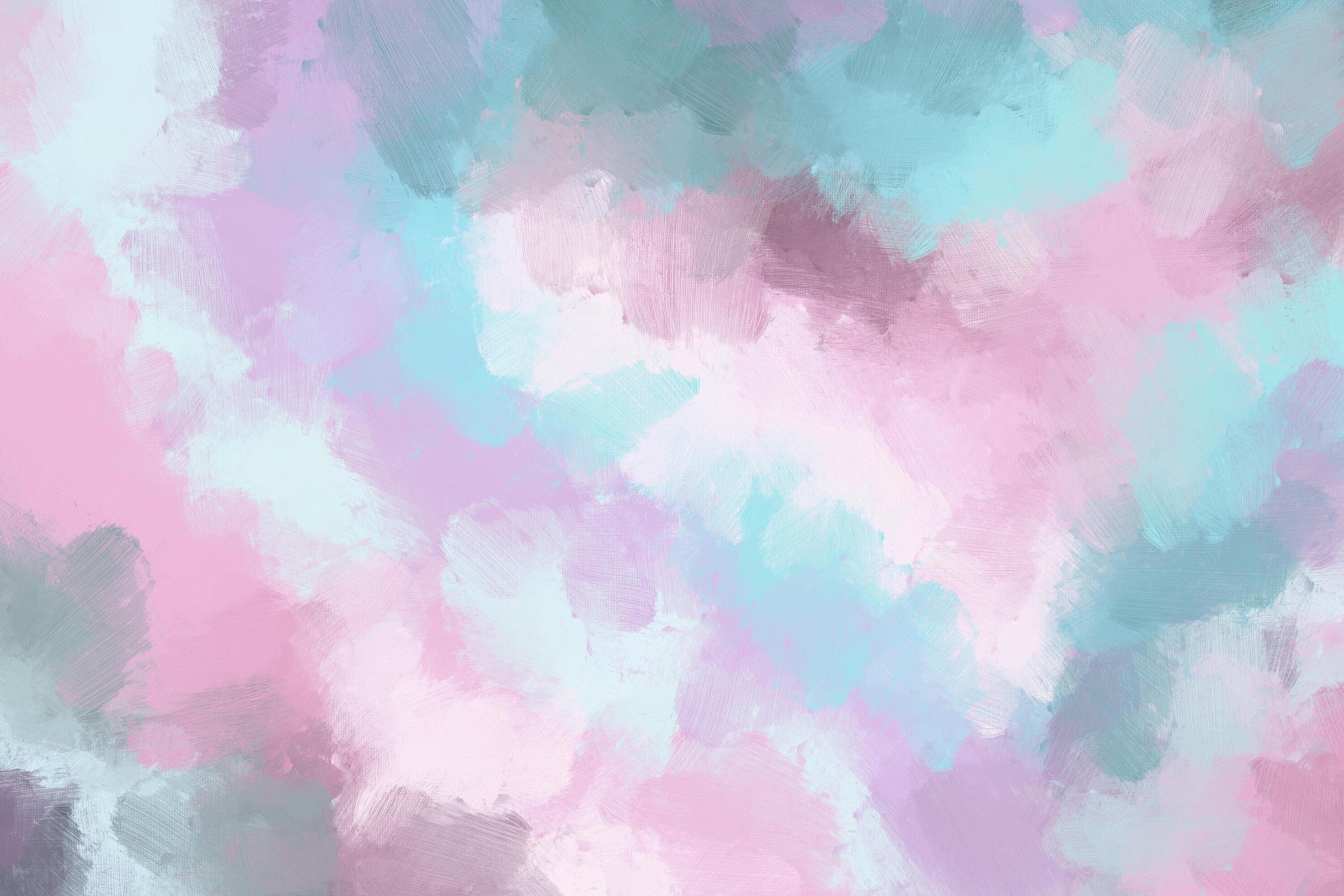 abstract watercolor background. Hand drawn Brushstrokes Abstract oil painting on canvas. blue ...