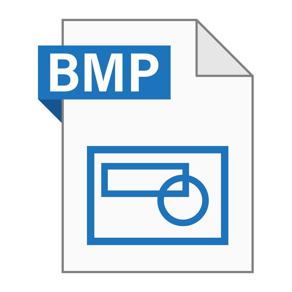 diseño plano moderno del icono de archivo bmp para web 17181079 Vector en Vecteezy