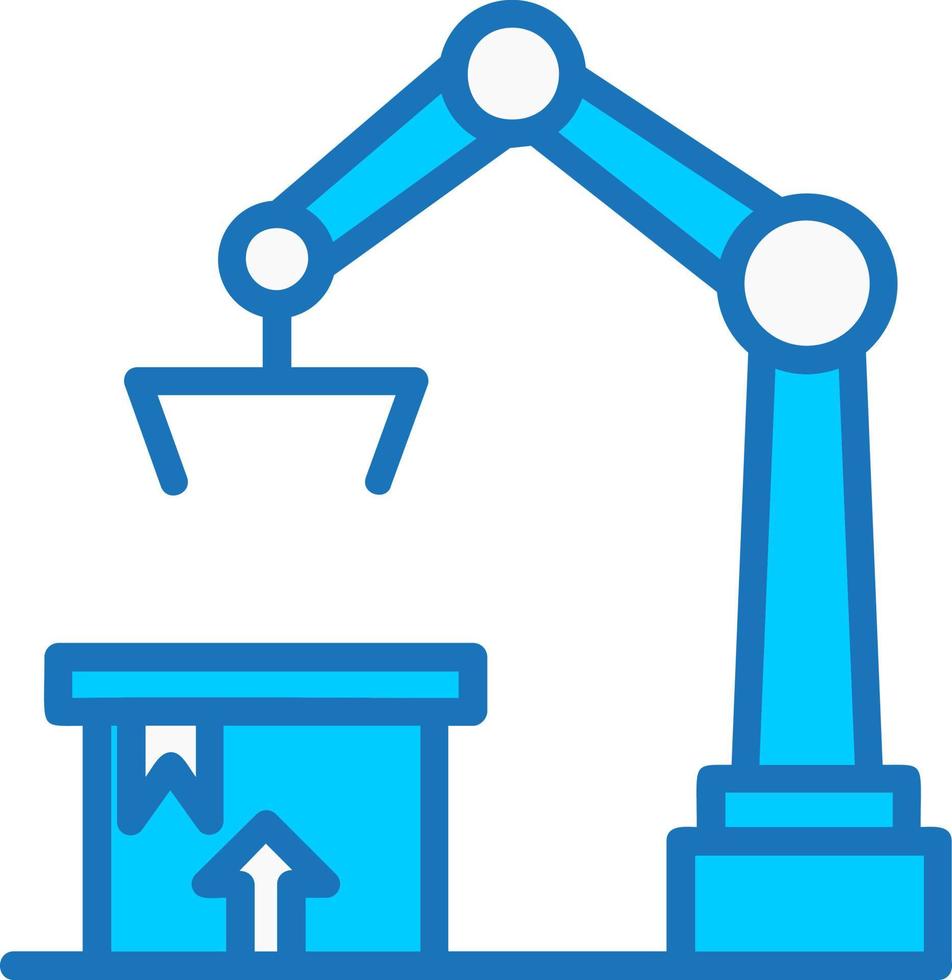 Robot Arm Vector Icon 17183811 Vector Art At Vecteezy