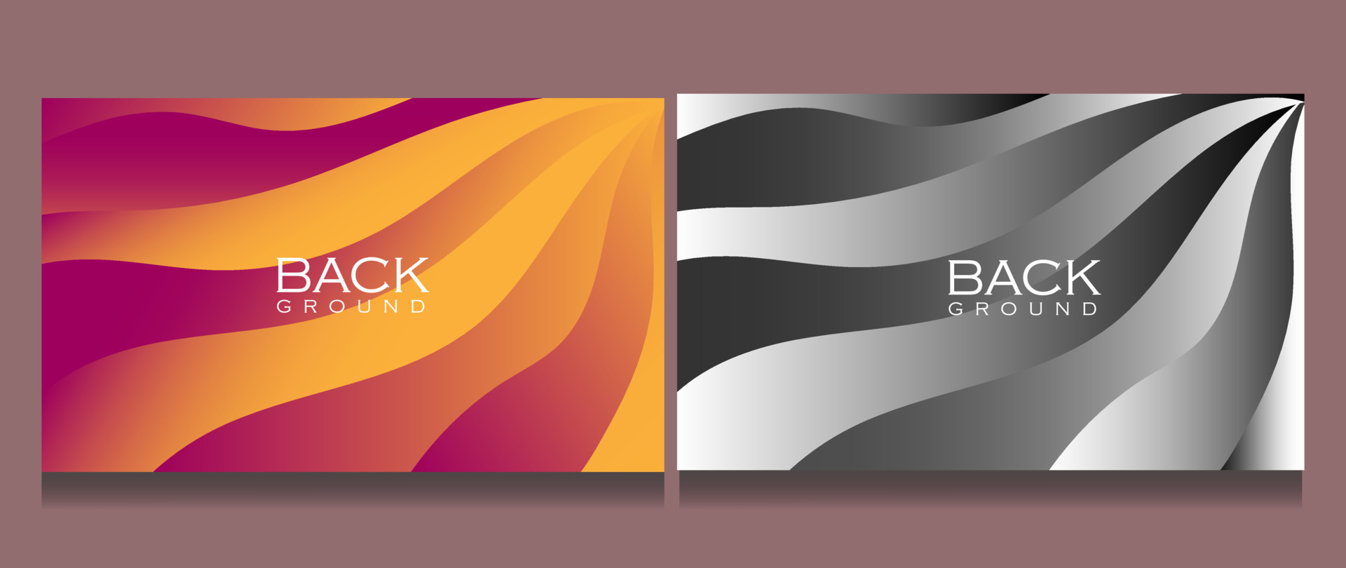 set of banners with full color gradient, vector illustration 17187276 ...