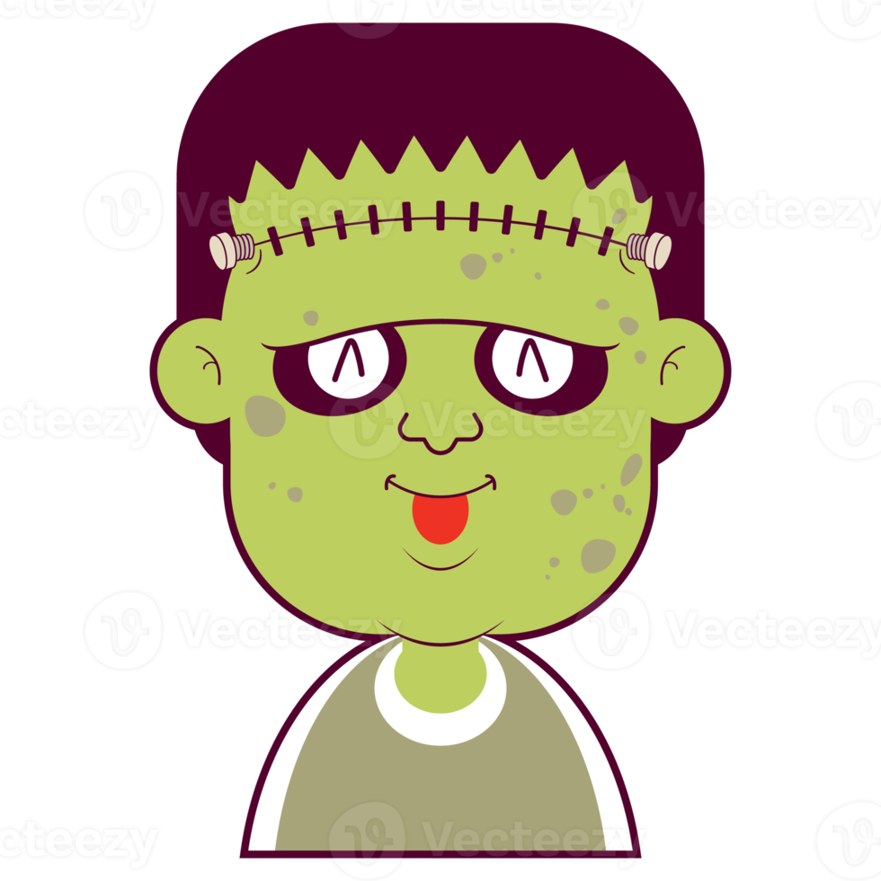 Ghost Halloween Expression Cartoon Cute 17189025 Png