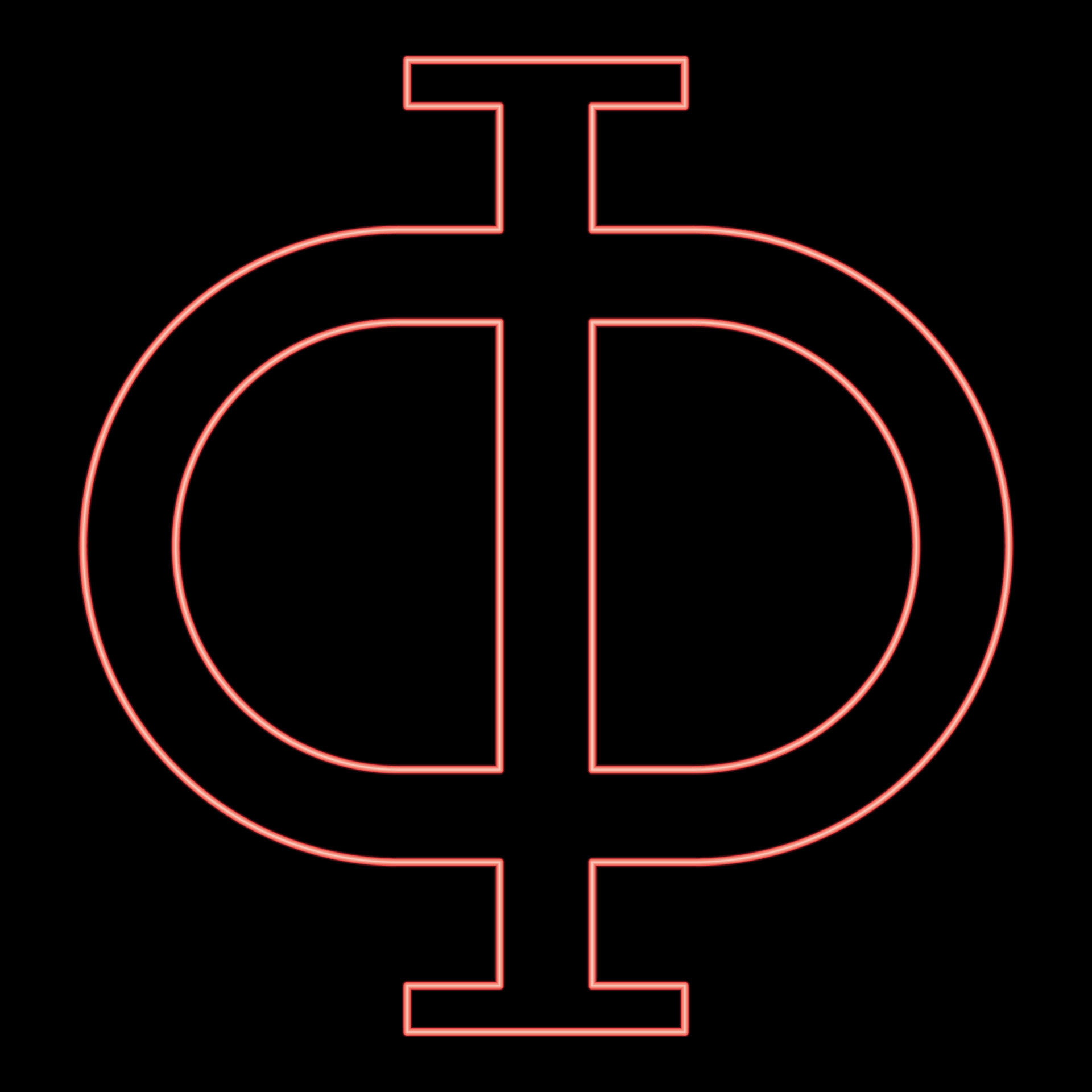 Philosophy Symbol Phi
