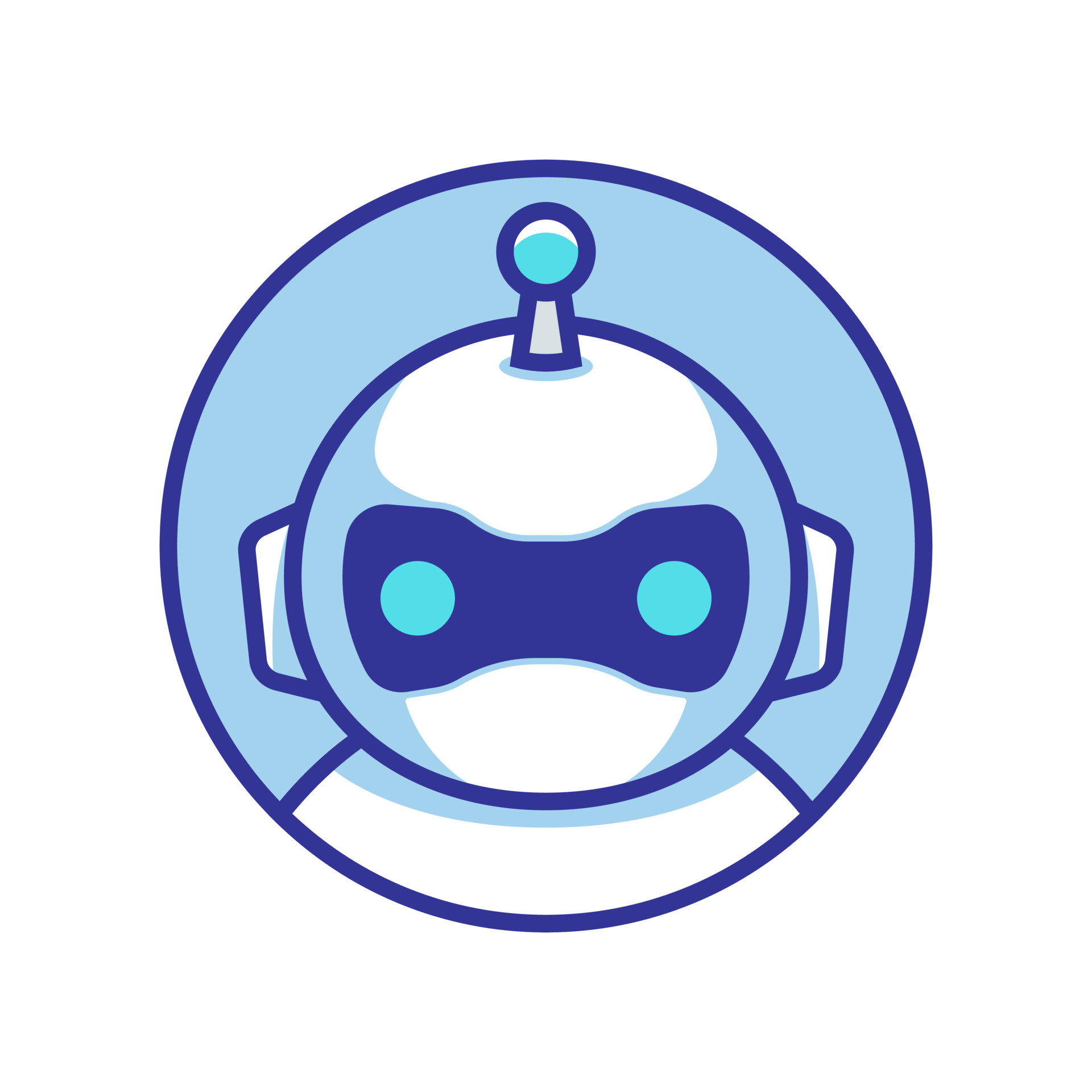 robot logo icon vector template 17193643 Vector Art at Vecteezy