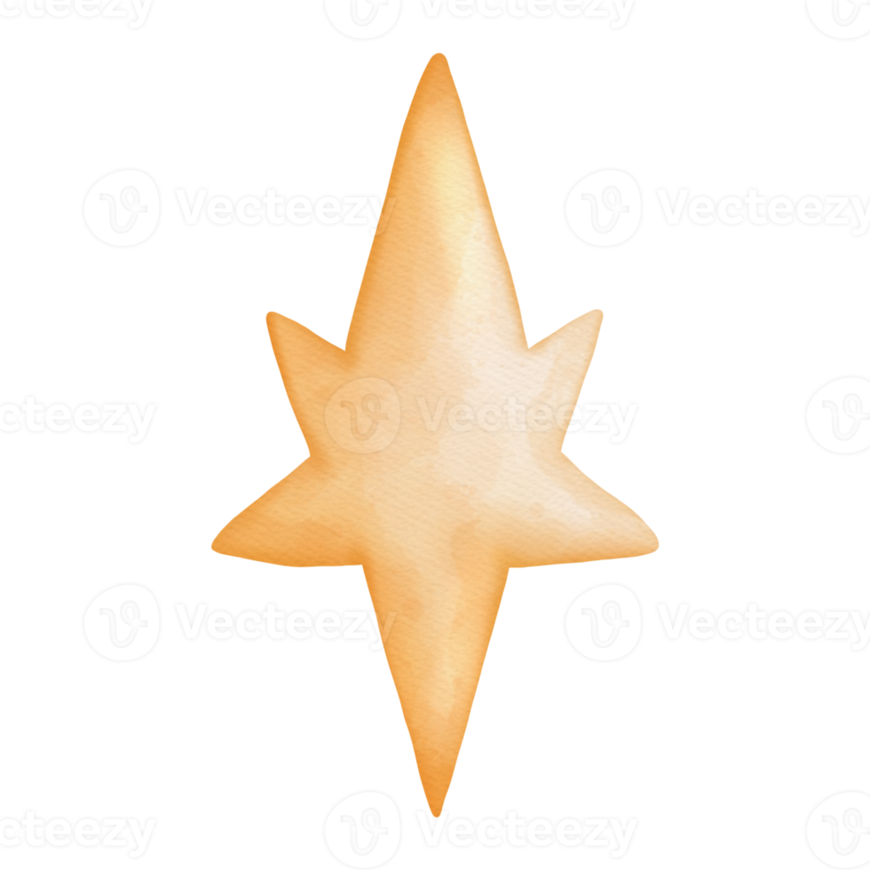 Watercolor Cute Star Astronomy And Space Concept 17194406 Png