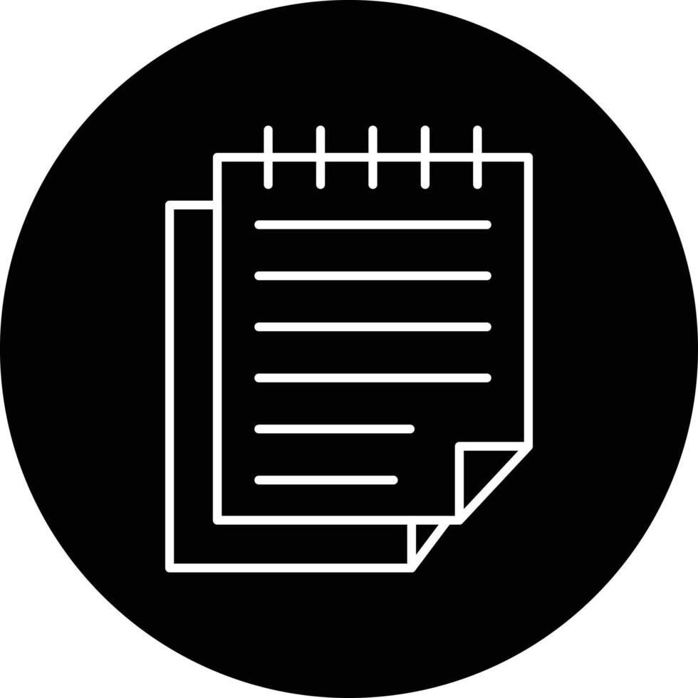 icono de vector de notas 17194833 Vector en Vecteezy