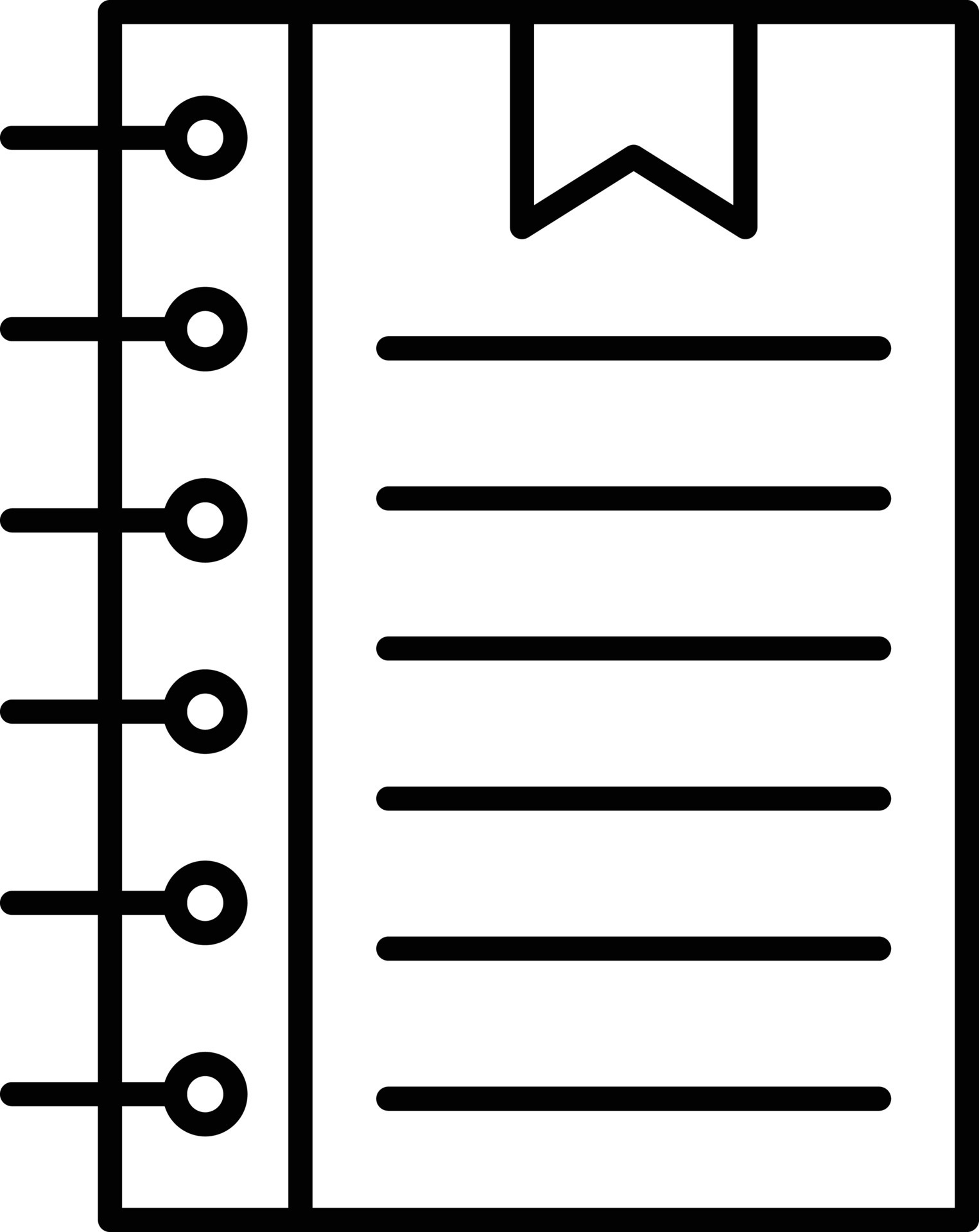 Notebook Vector Icon 17194919 Vector Art At Vecteezy