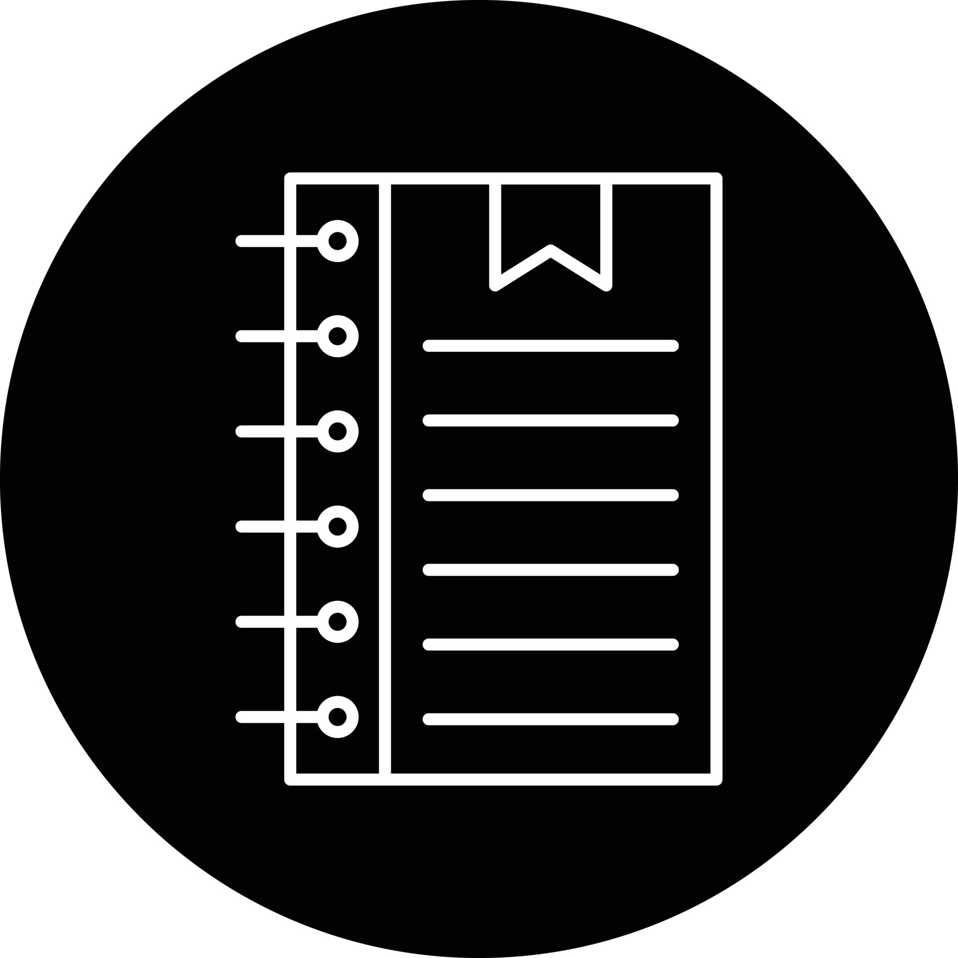 Notebook Vector Icon 17194977 Vector Art At Vecteezy