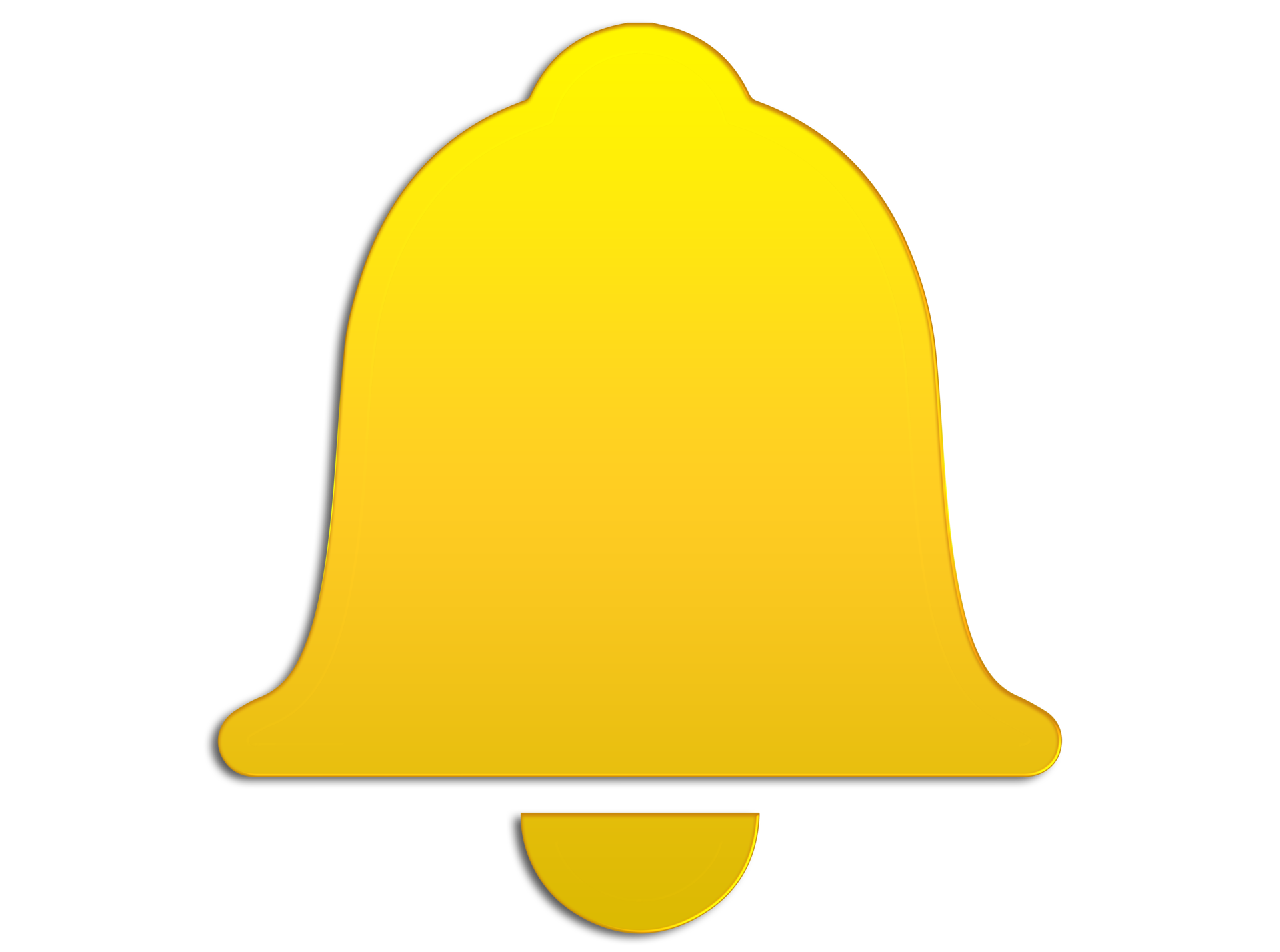 Notification bell icon on transparent background 17196576 PNG