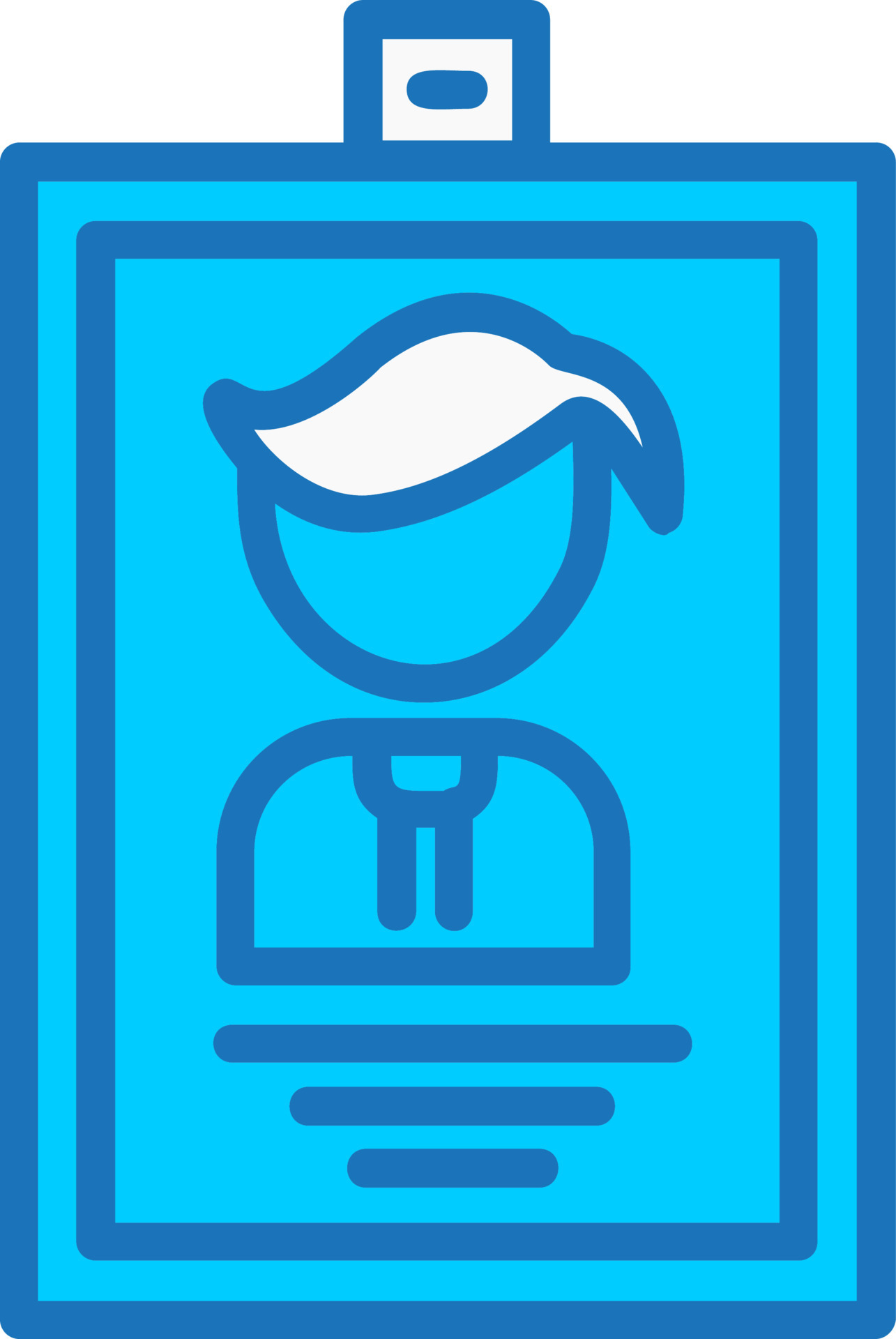 Identification Card Vector Icon 17196800 Vector Art At Vecteezy