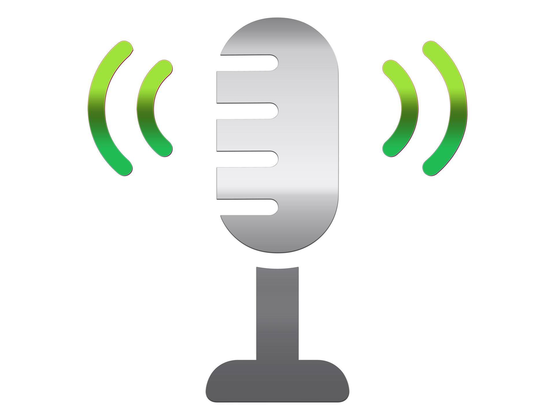 Voice recording transparent icon. Voice recording symbol 17197481 PNG