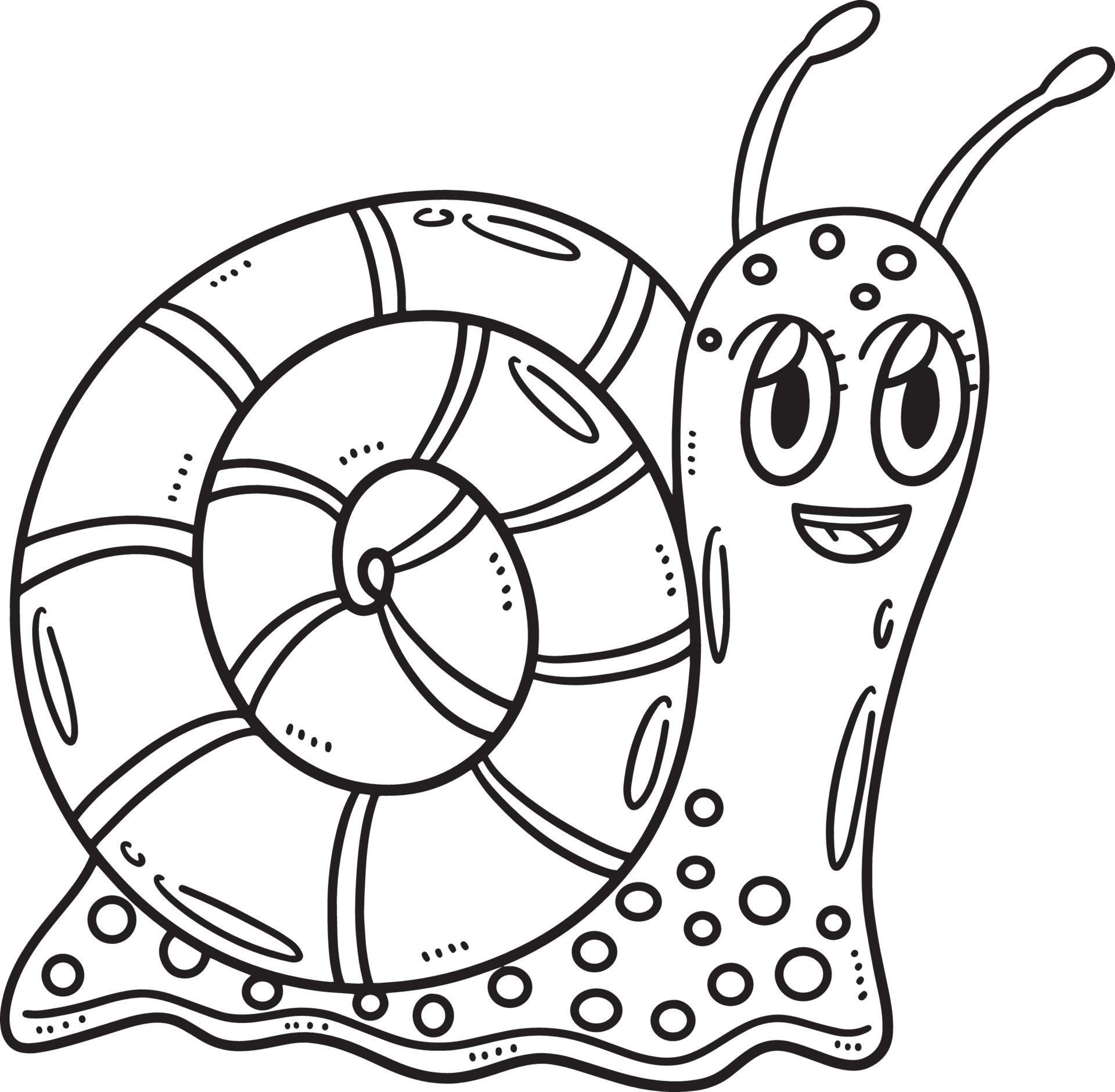Snail Coloring Pages