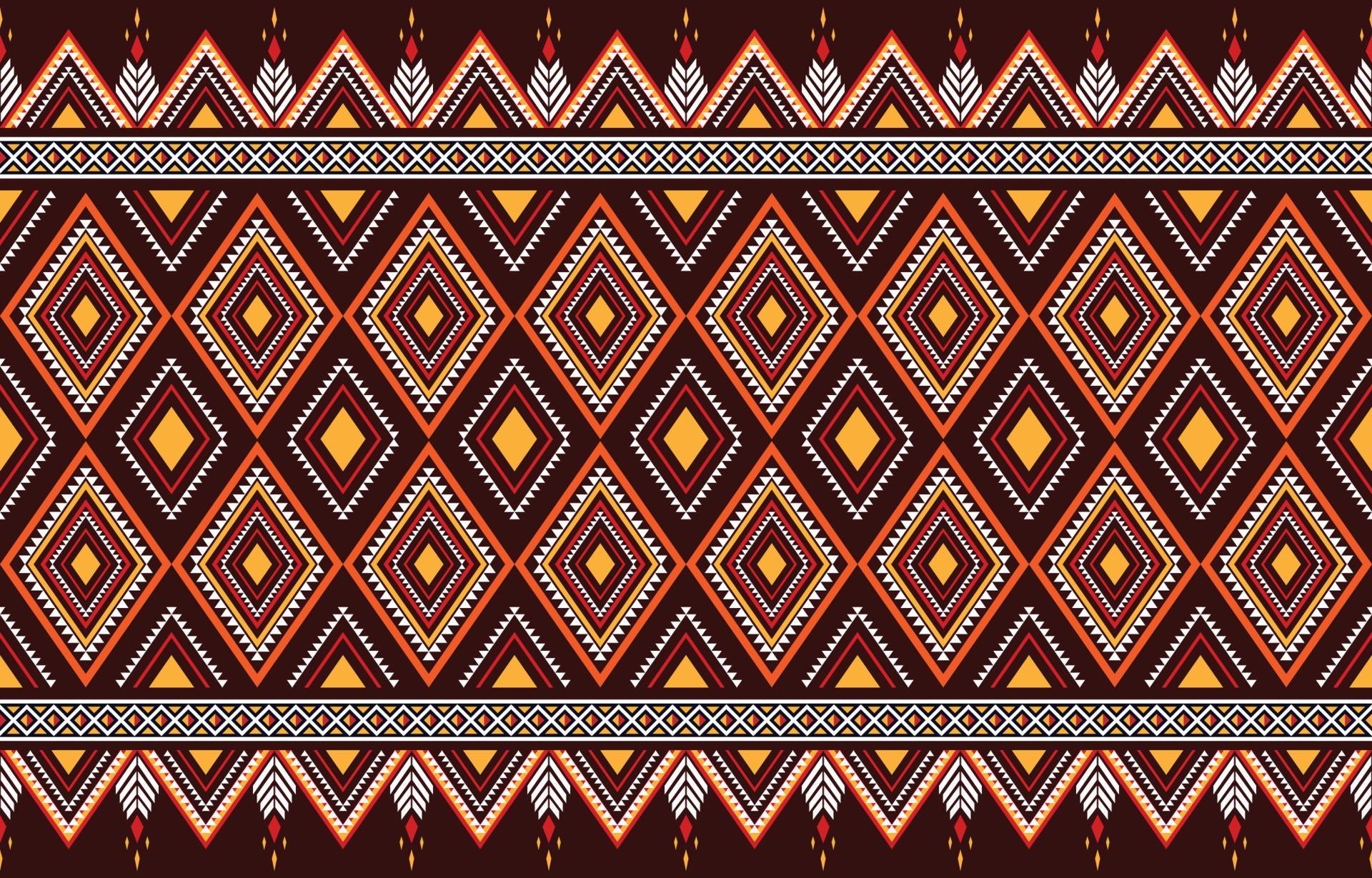Geometry indigenous style seamless pattern. seamless ethnic pattern concept. Design for ...