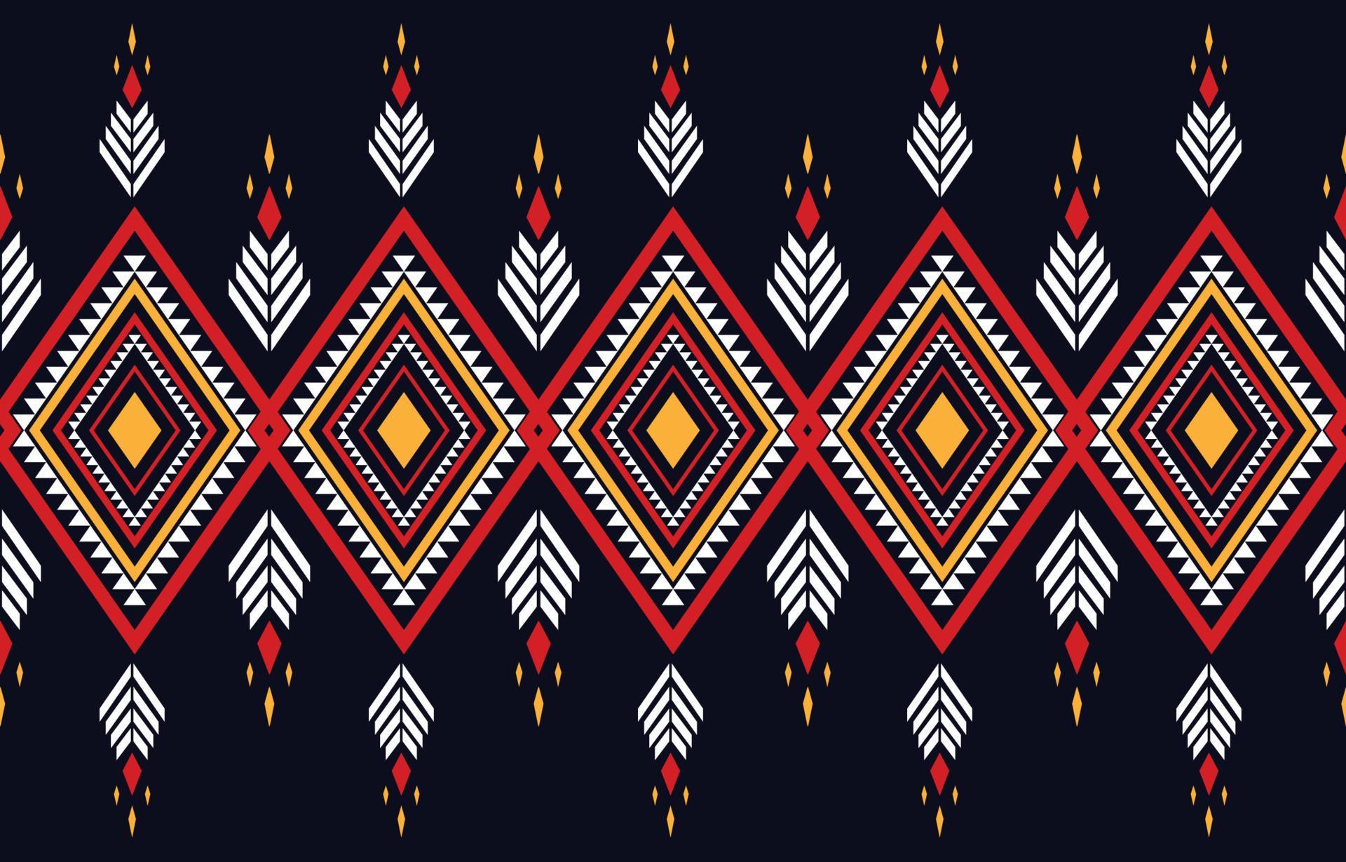 Indigenous geometry style pattern. seamless ethnic pattern concept. Design for indigenous ...