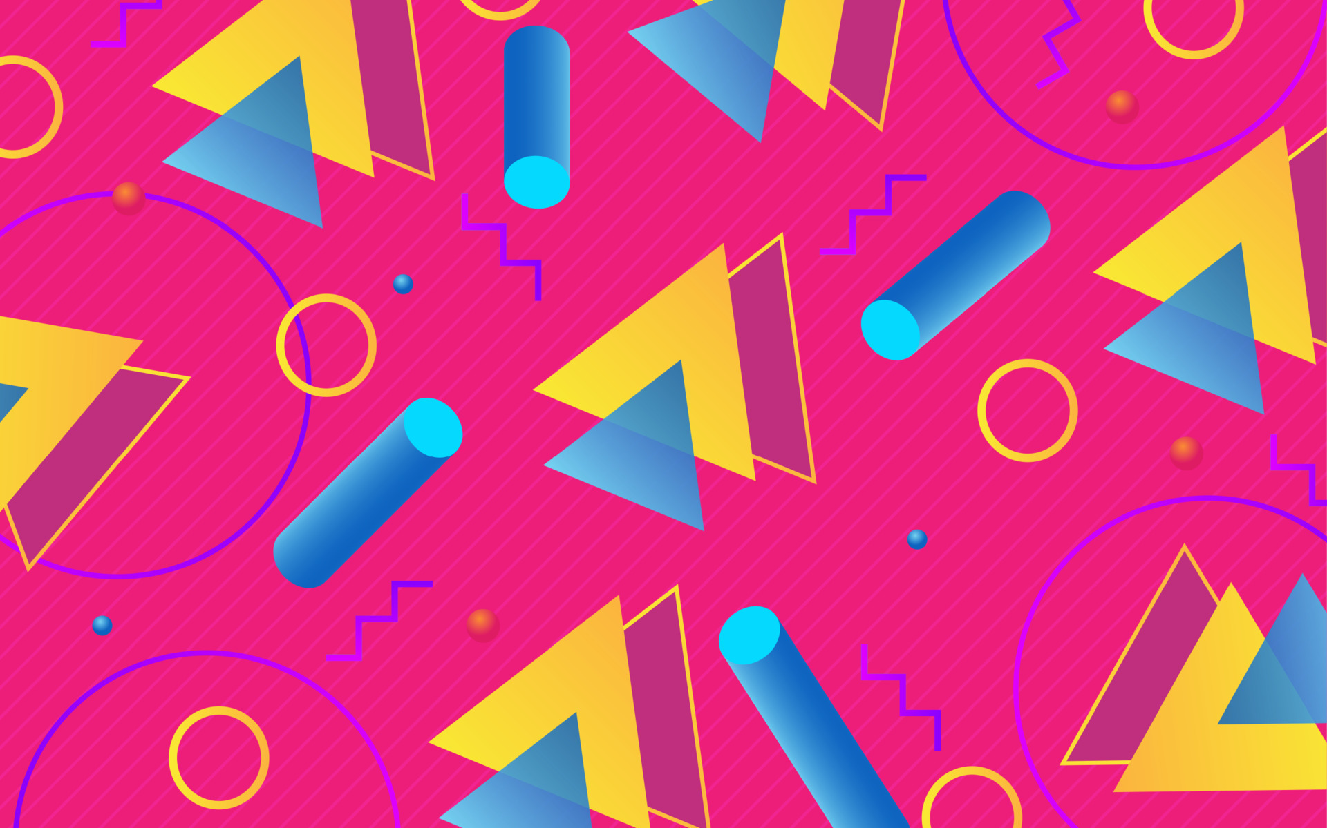 Minimal Geometric Colorful Triangle Shape Background 17198841 Vector Art At Vecteezy