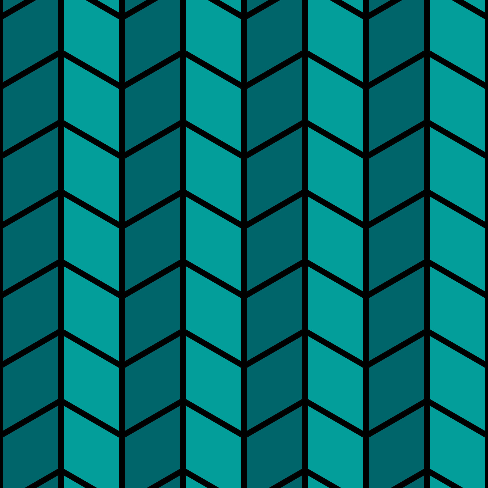 Vector Seamless Pattern Green With Black Line Color Regular Abstract Striped Texture Geometric