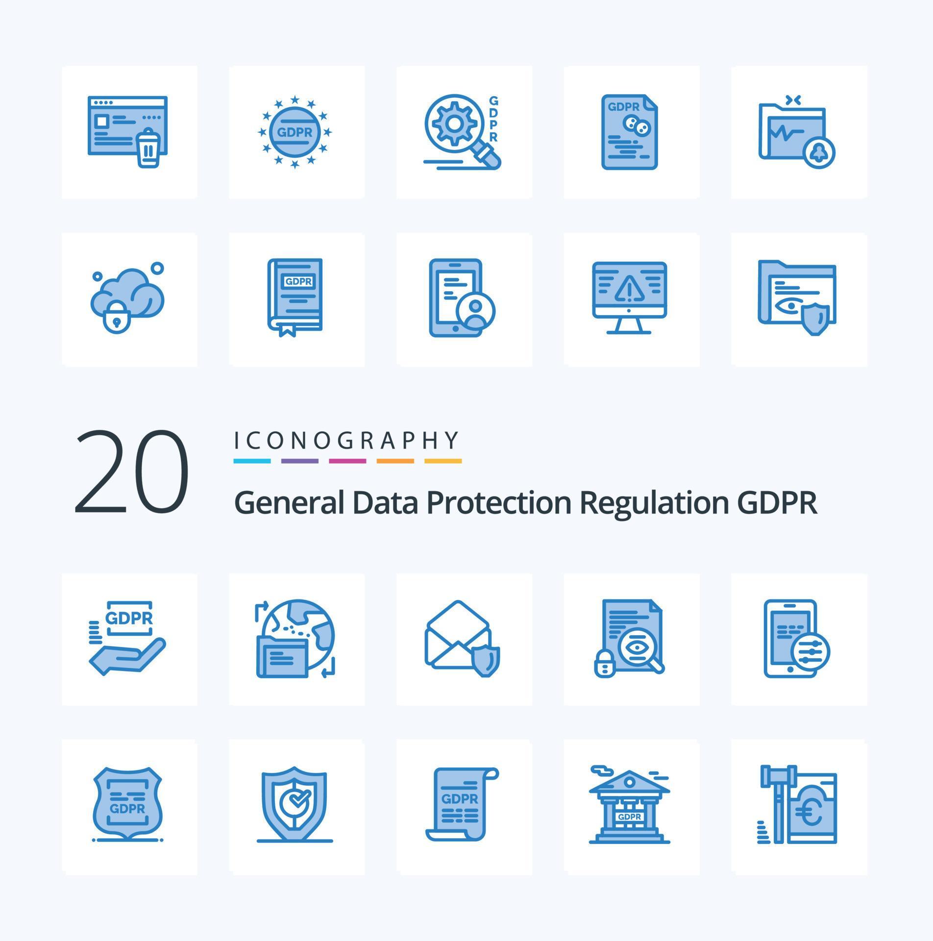 20 Gdpr Blue Color icon Pack like mobile surveillance gdpr security ... 20 Gdpr Blue Color icon Pack like mobile surveillance gdpr security ...