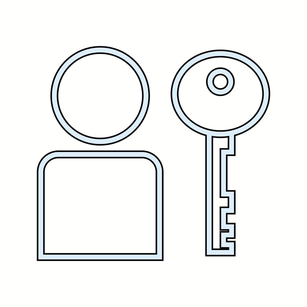 Beautiful Authentication Vector Line Icon 17200142 Vector Art At Vecteezy