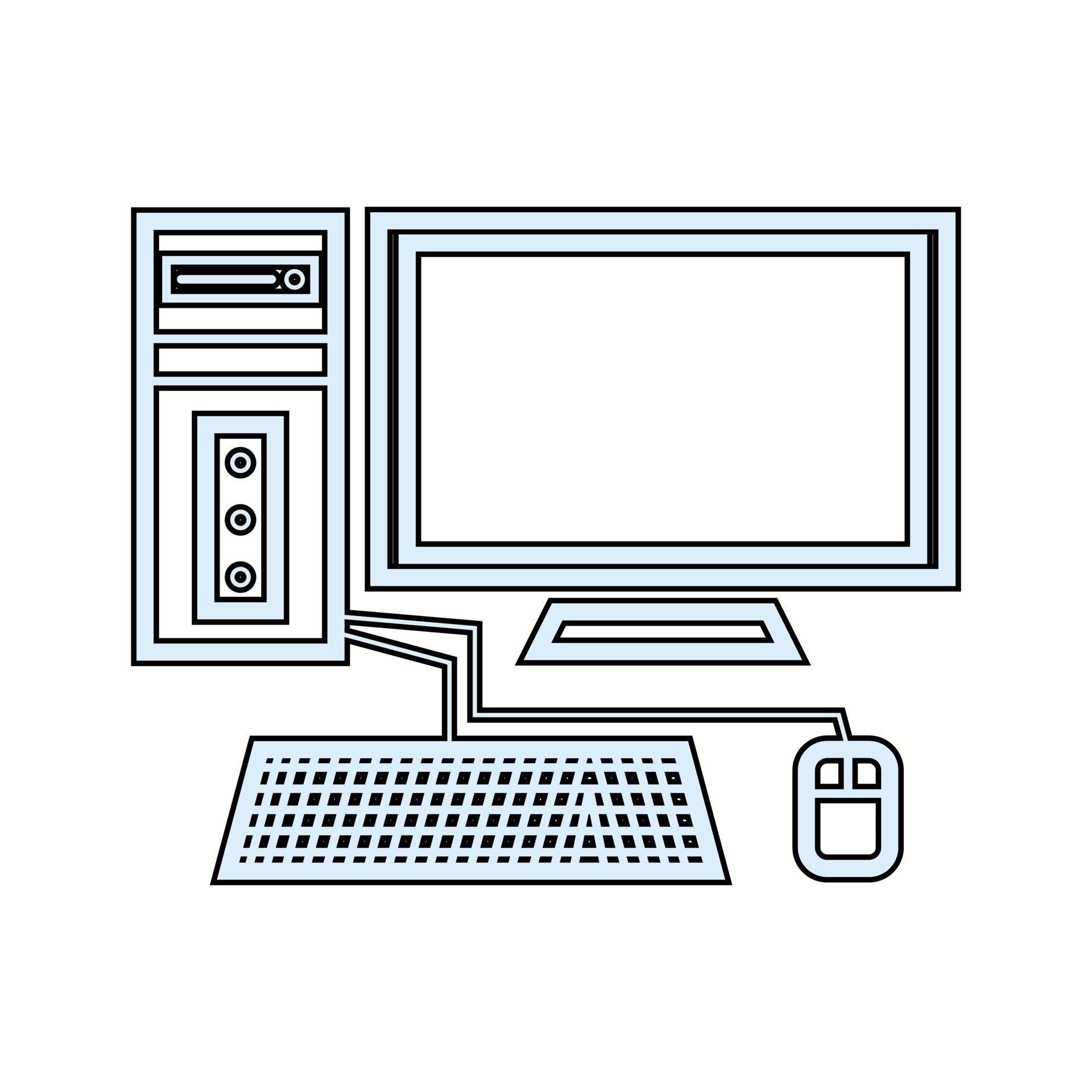 Beautiful Computer vector line icon 17200300 Vector Art at Vecteezy