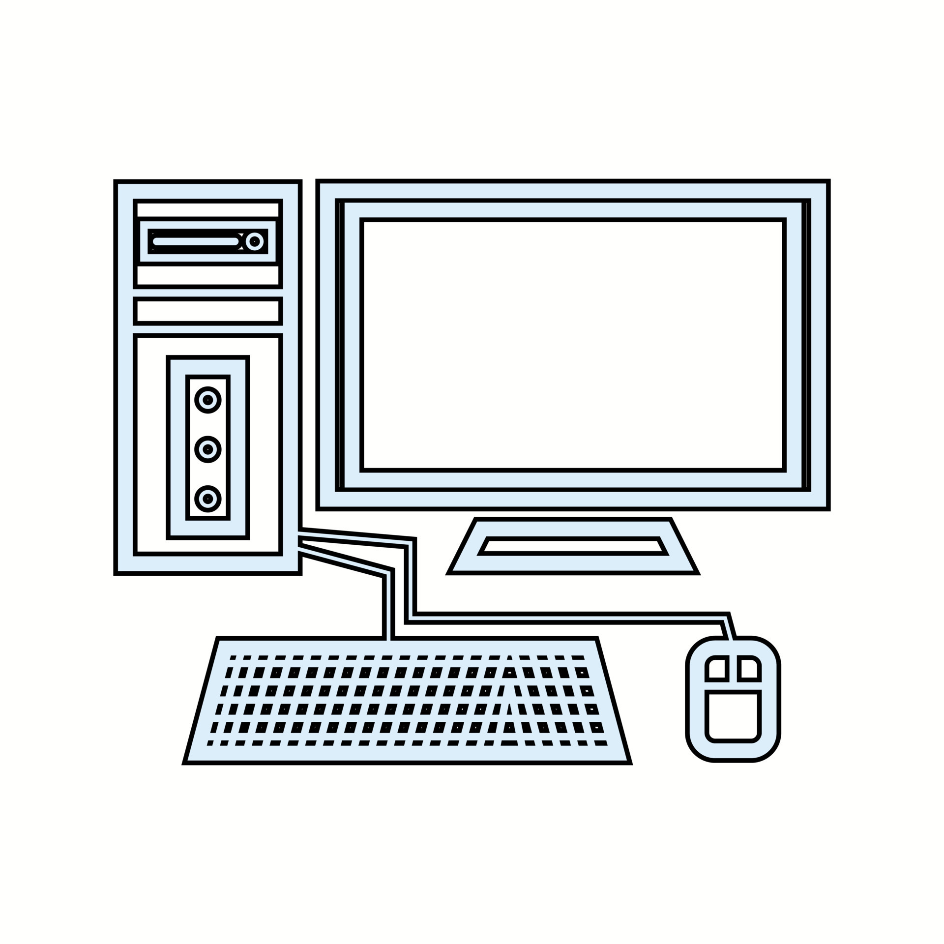 Beautiful Computer vector line icon 17200300 Vector Art at Vecteezy