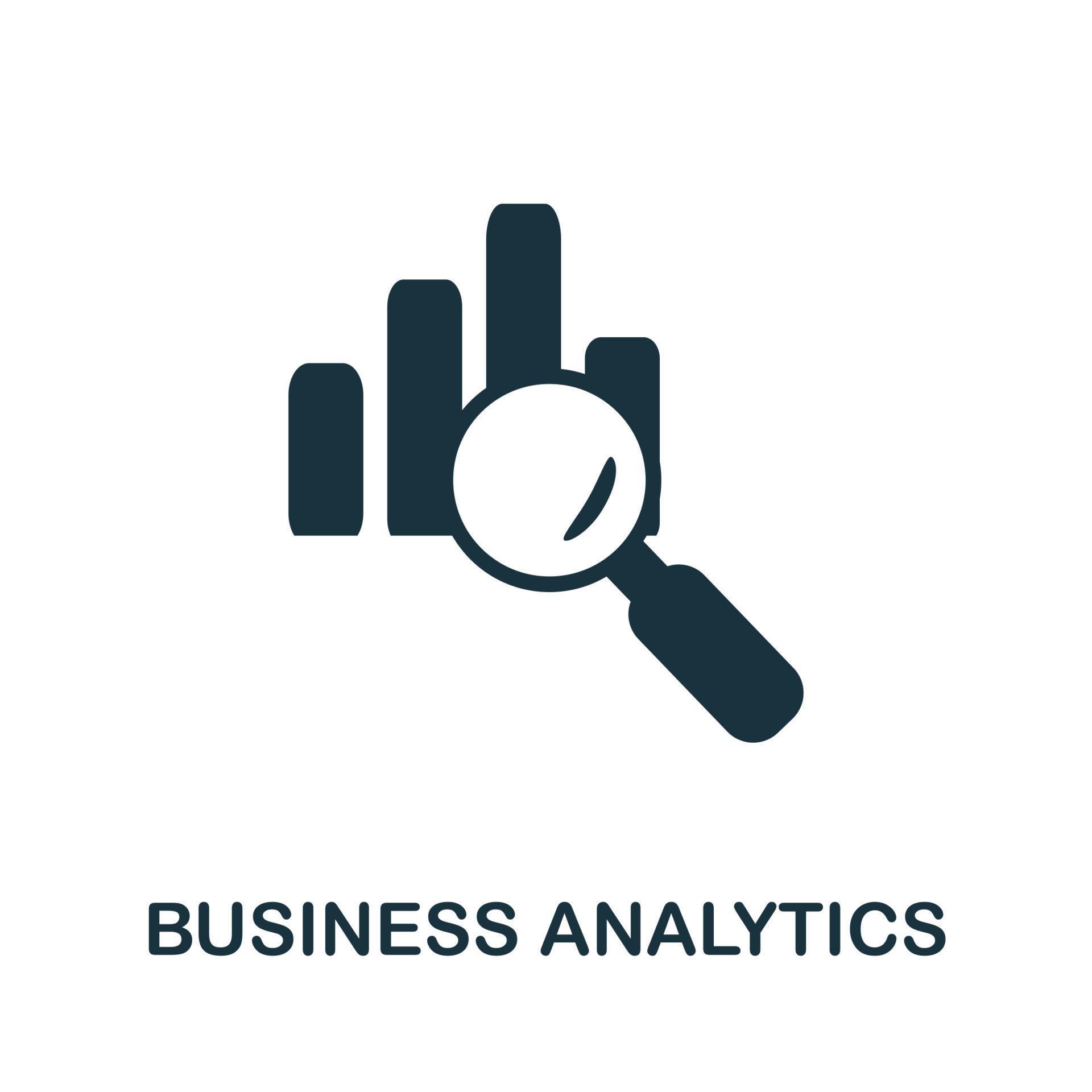 Business Analytics icon. Simple element from business intelligence ...