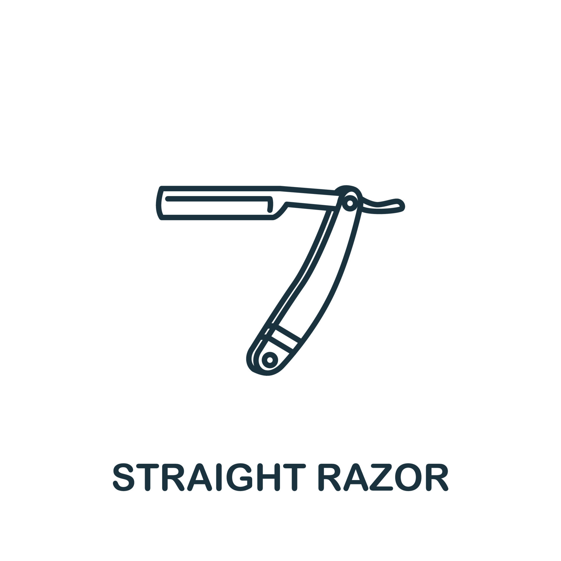 Barber Straight Razor Design