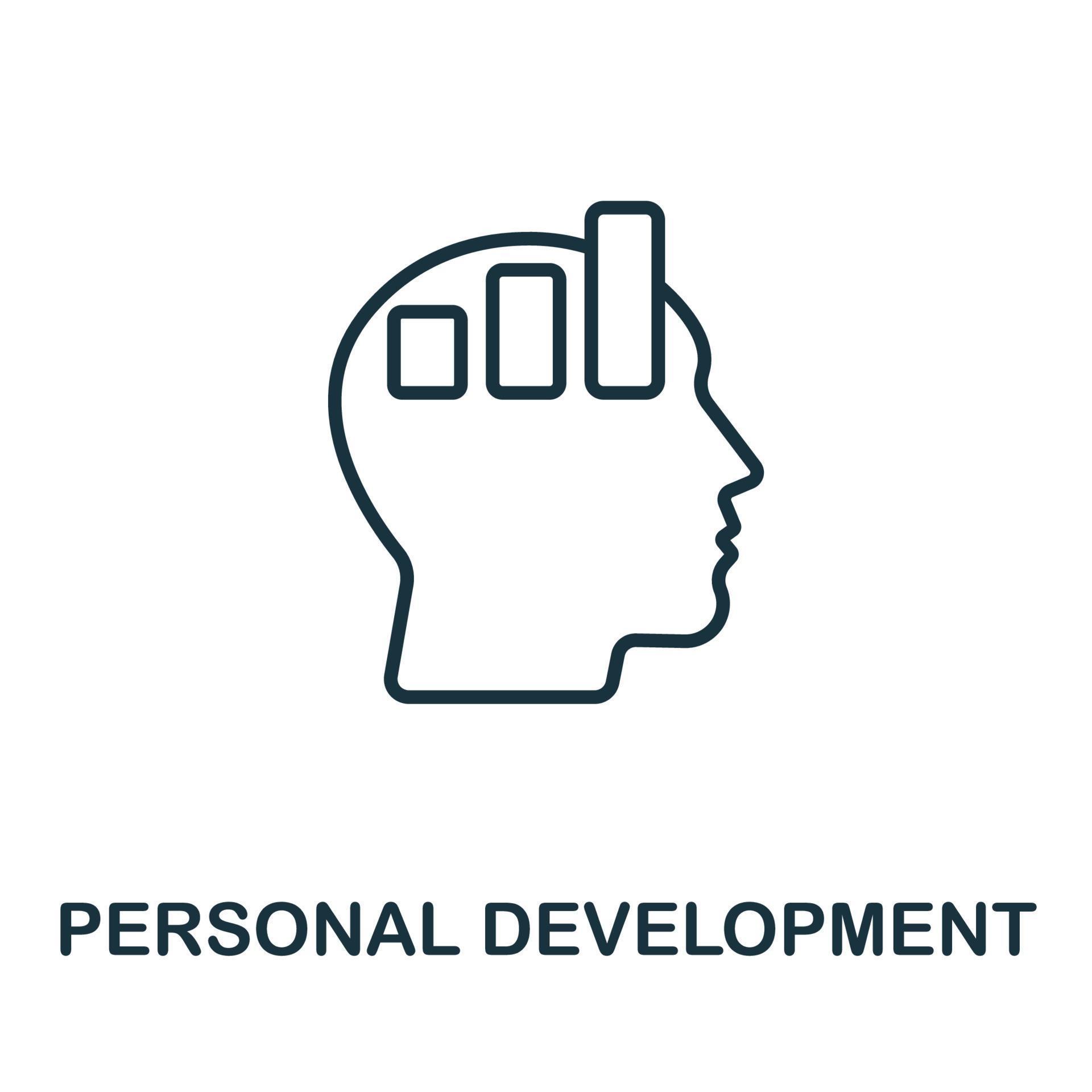 Personal Development icon from business training collection. Simple ...