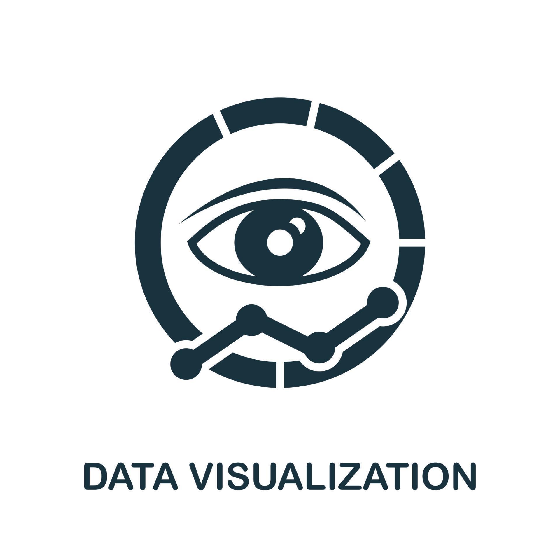 Data Visualization icon. Simple element from business intelligence ... Data Visualization icon. Simple element from business intelligence ...