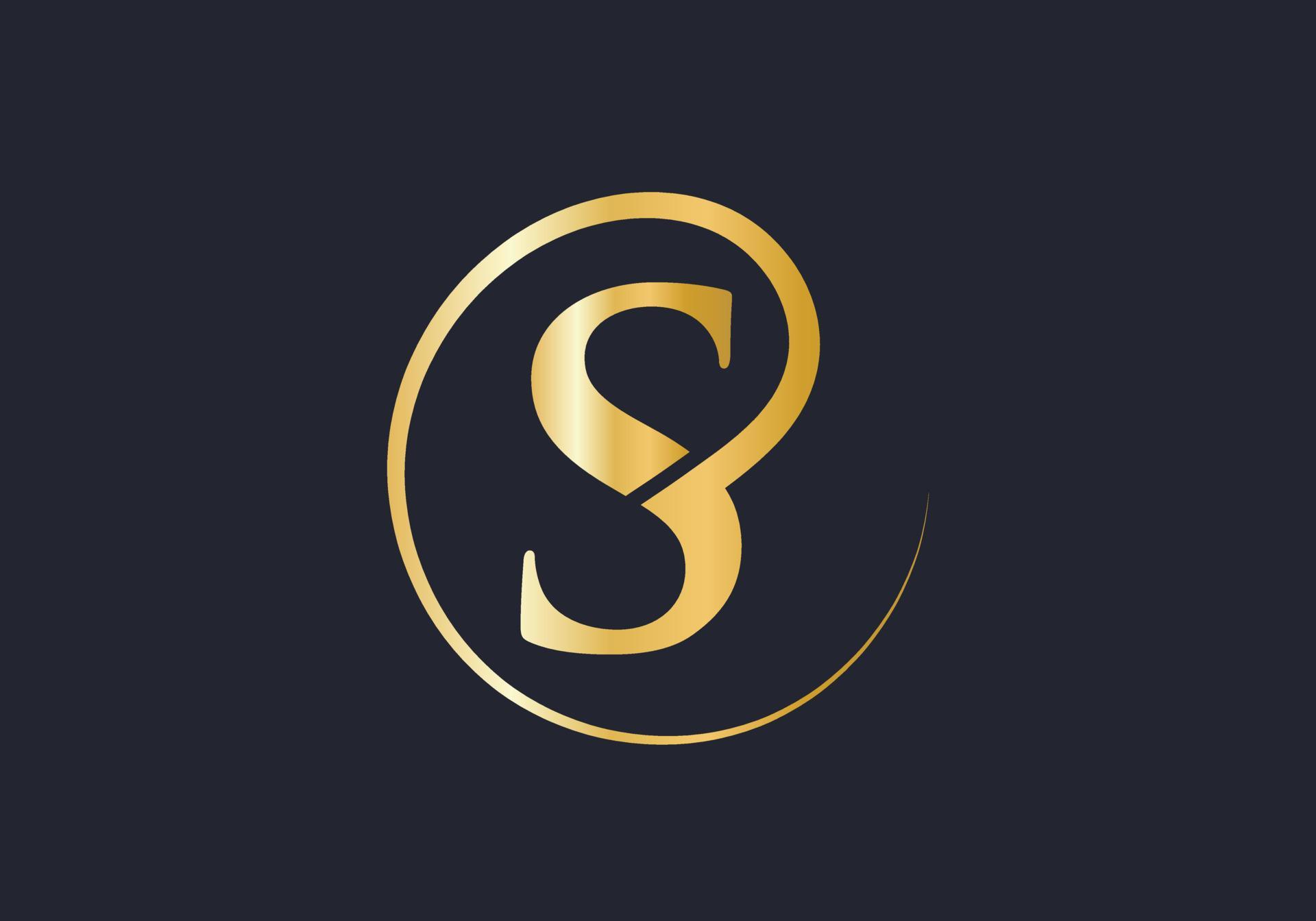 Luxury Letter S Logo. S Logotype For Elegant and Stylish Fashion Symbol 17208928 Vector Art at ...