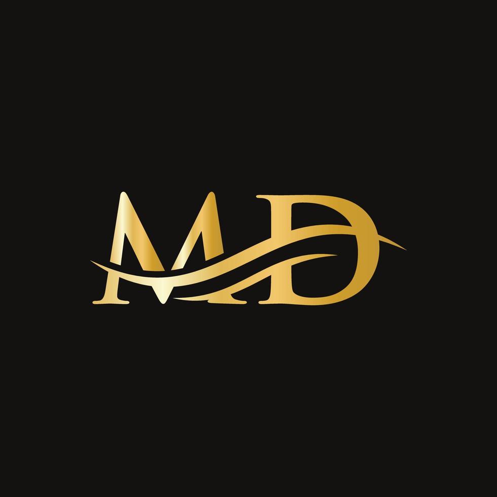 MD Linked Logo for business and company identity. Creative Letter MD ... MD Linked Logo for business and company identity. Creative Letter MD ...