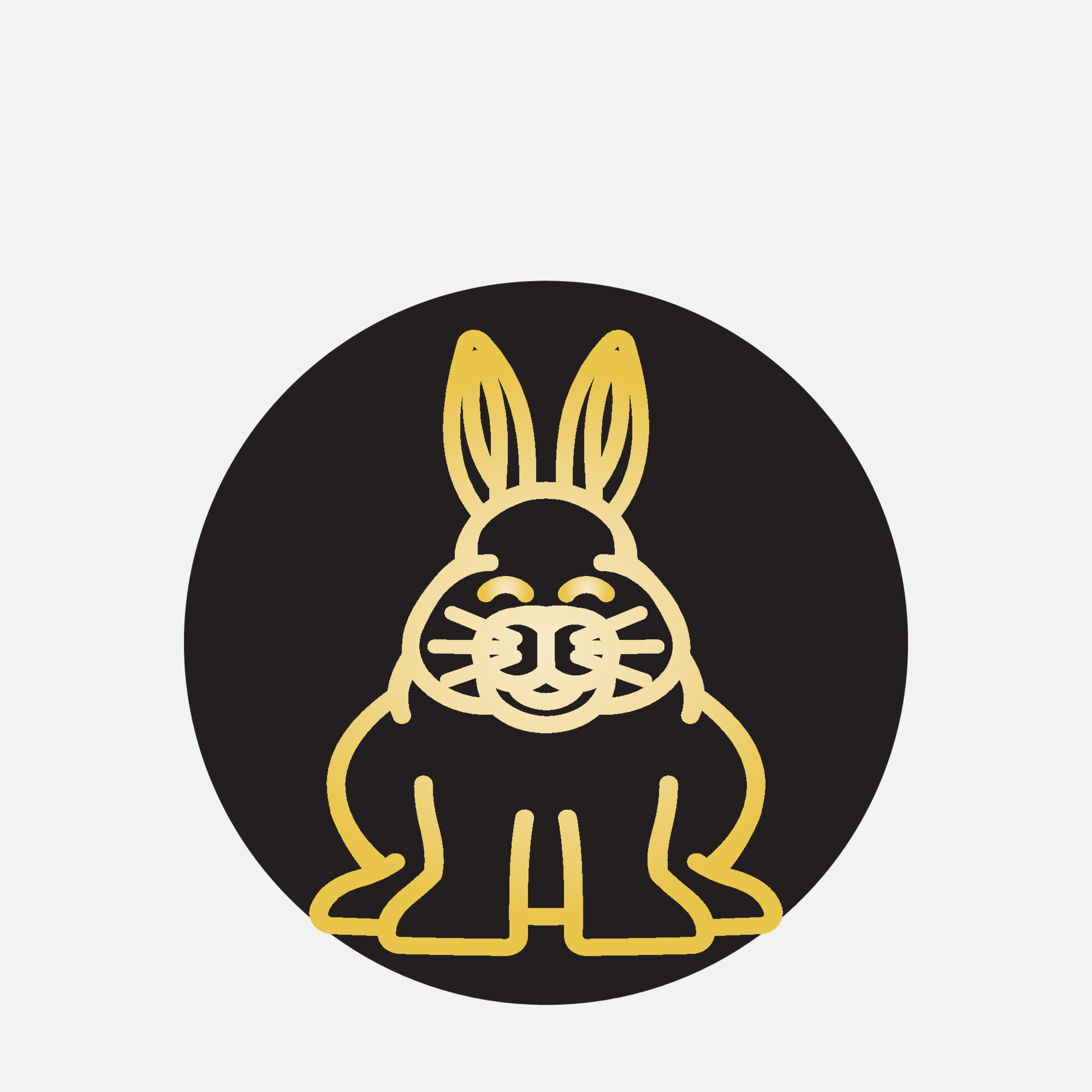 Rabbit vector icon illustration design 17213076 Vector Art at Vecteezy