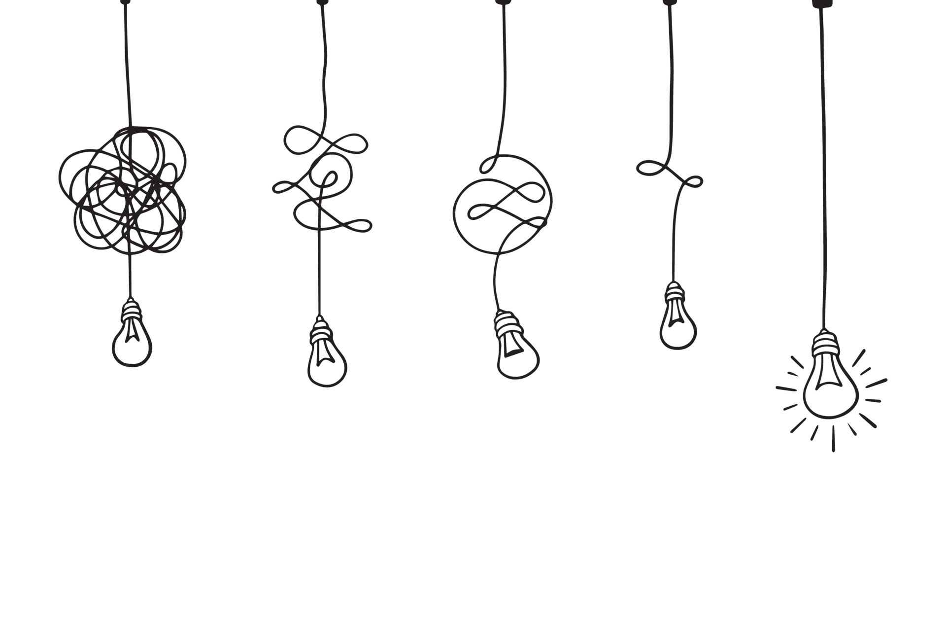 confusion clarity or path vector idea concept. Simplifying the complex ... confusion clarity or path vector idea concept. Simplifying the complex ...