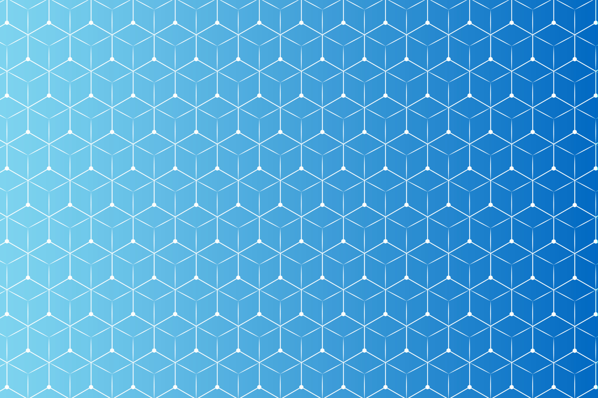 pattern with geometric elements, light blue to dark blue gradient tones ...