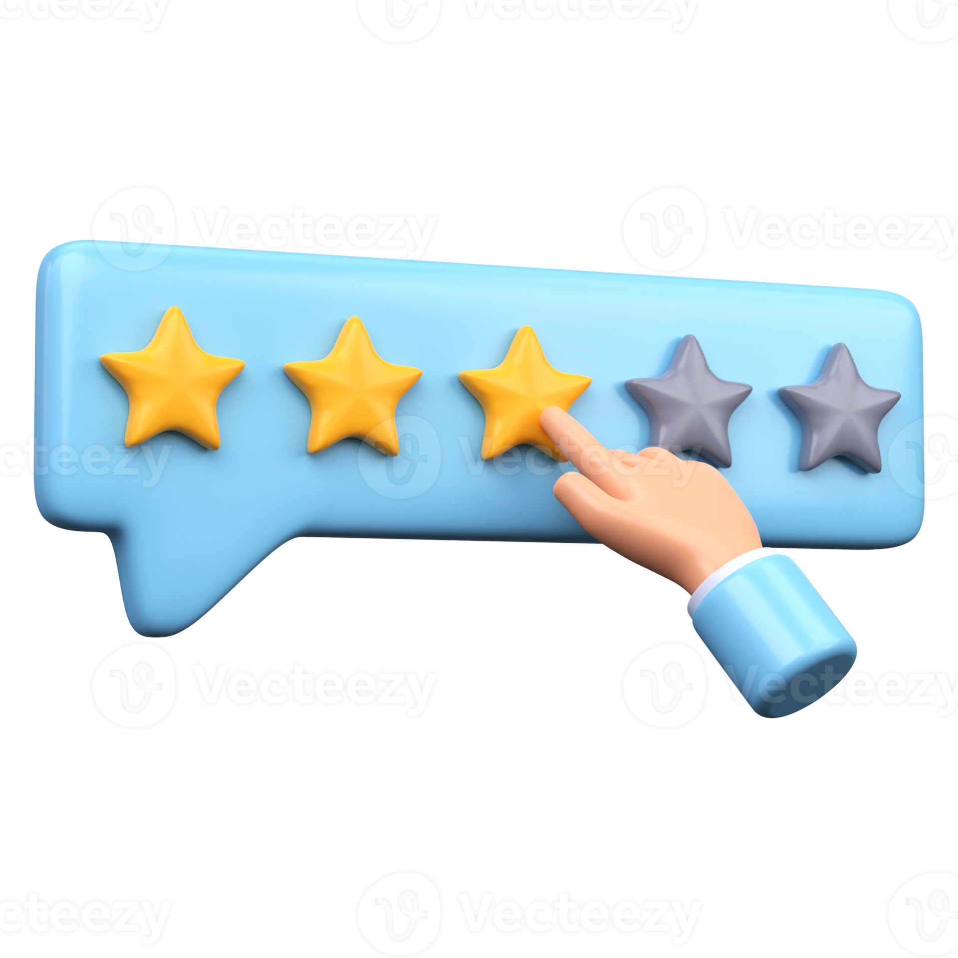 Star Rating Icon. Three stars rating 3D icon 17217139 PNG Star Rating Icon. Three stars rating 3D icon 17217139 PNG