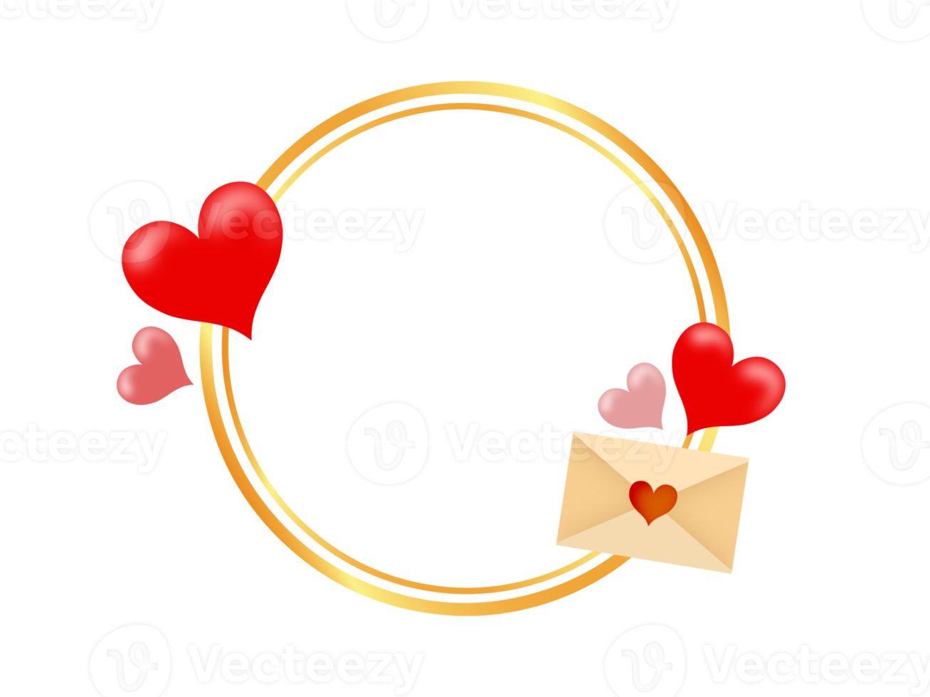 Valentine Love Frame Background 17222208 Png