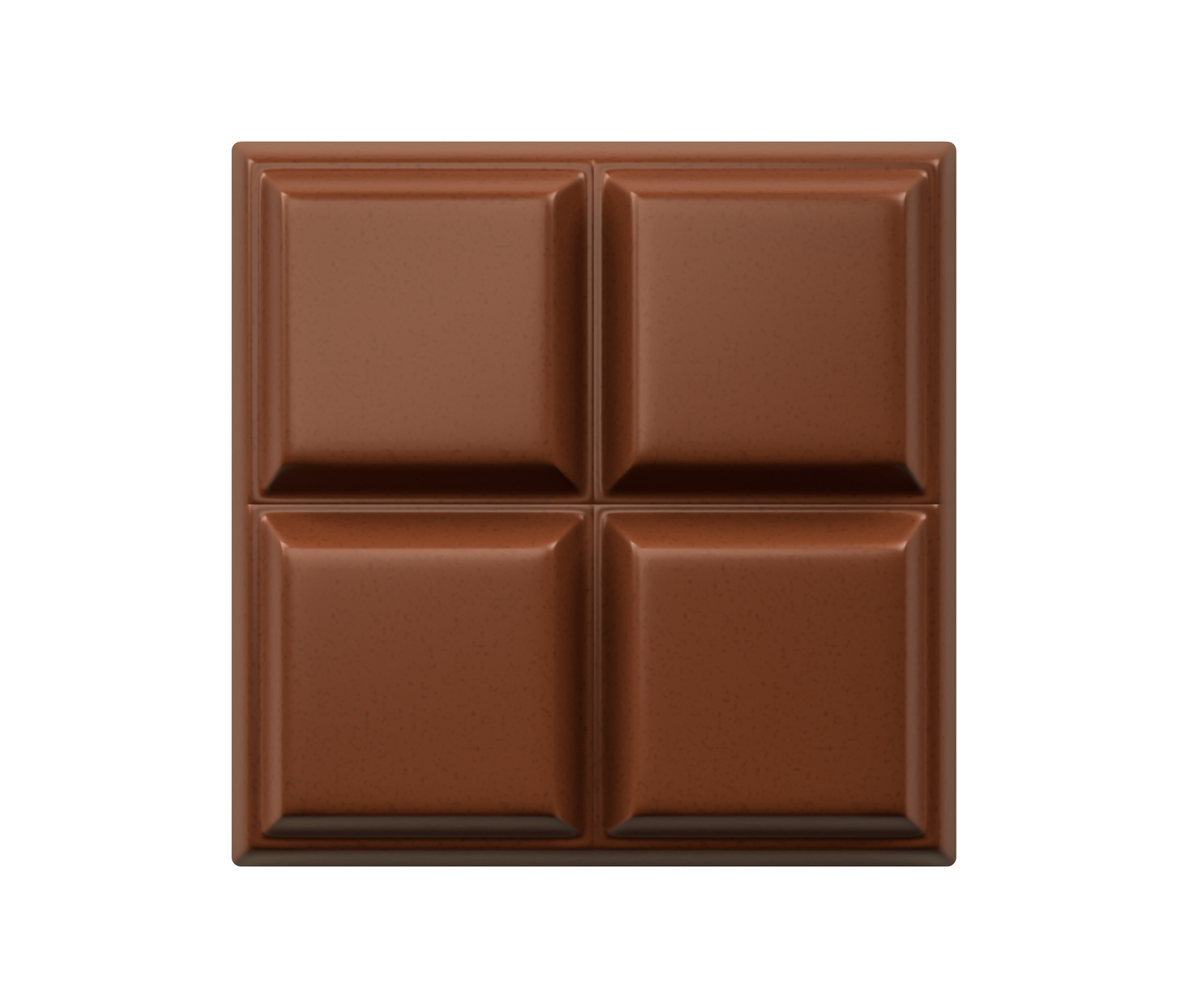 Milk chocolate pieces isolated top view Chocolate cubes, pieces of ... Milk chocolate pieces isolated top view Chocolate cubes, pieces of ...