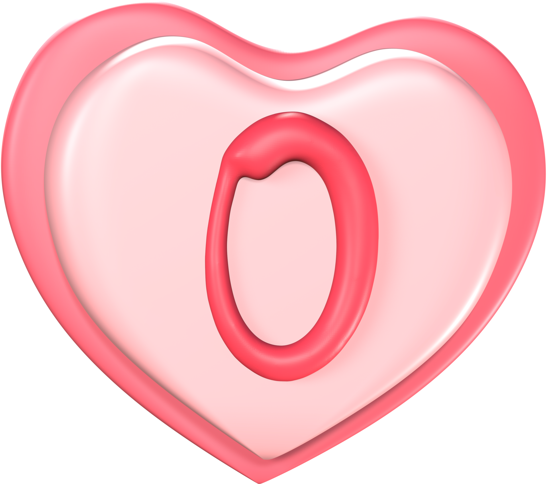 Ilustração De Amor De Coração 3d Dia Dos Namorados 17225630 Png