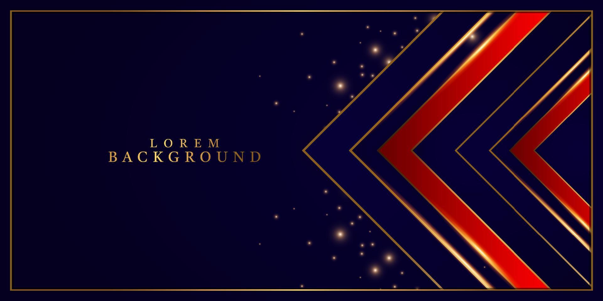 Abstract blue,red and gold geometric background 17226352 Vector Art at Vecteezy