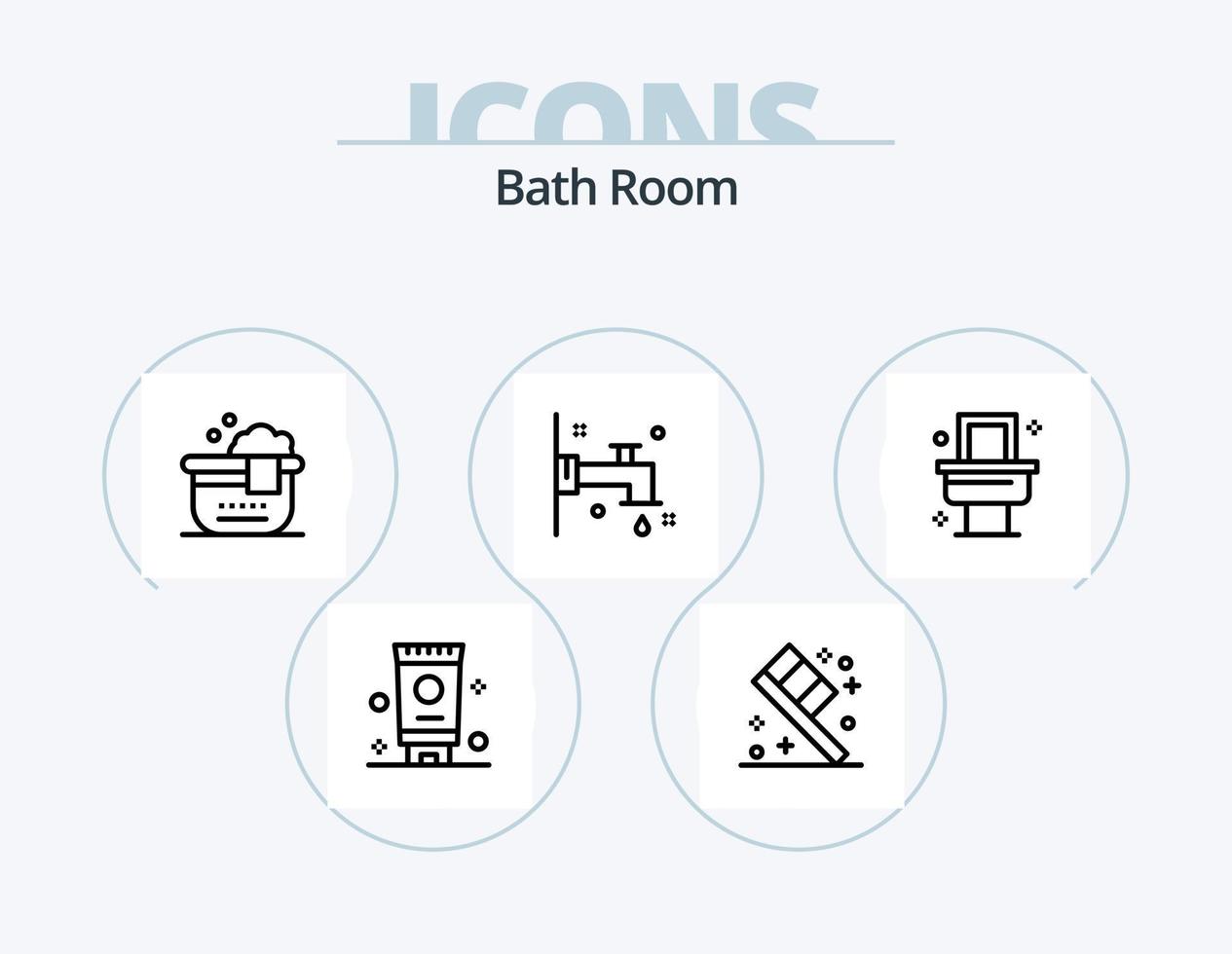 Bath Room Line Icon Pack 5 Icon Design. . . wash. room. toothbrush ... Bath Room Line Icon Pack 5 Icon Design. . . wash. room. toothbrush ...