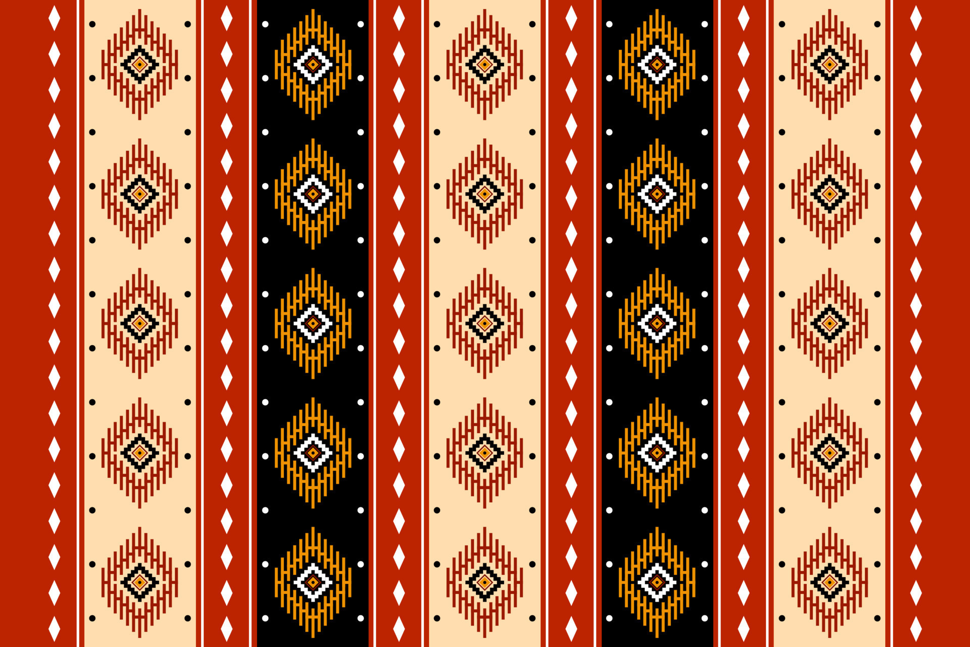 Geometric Ethnic Oriental Seamless Pattern Traditional Design For