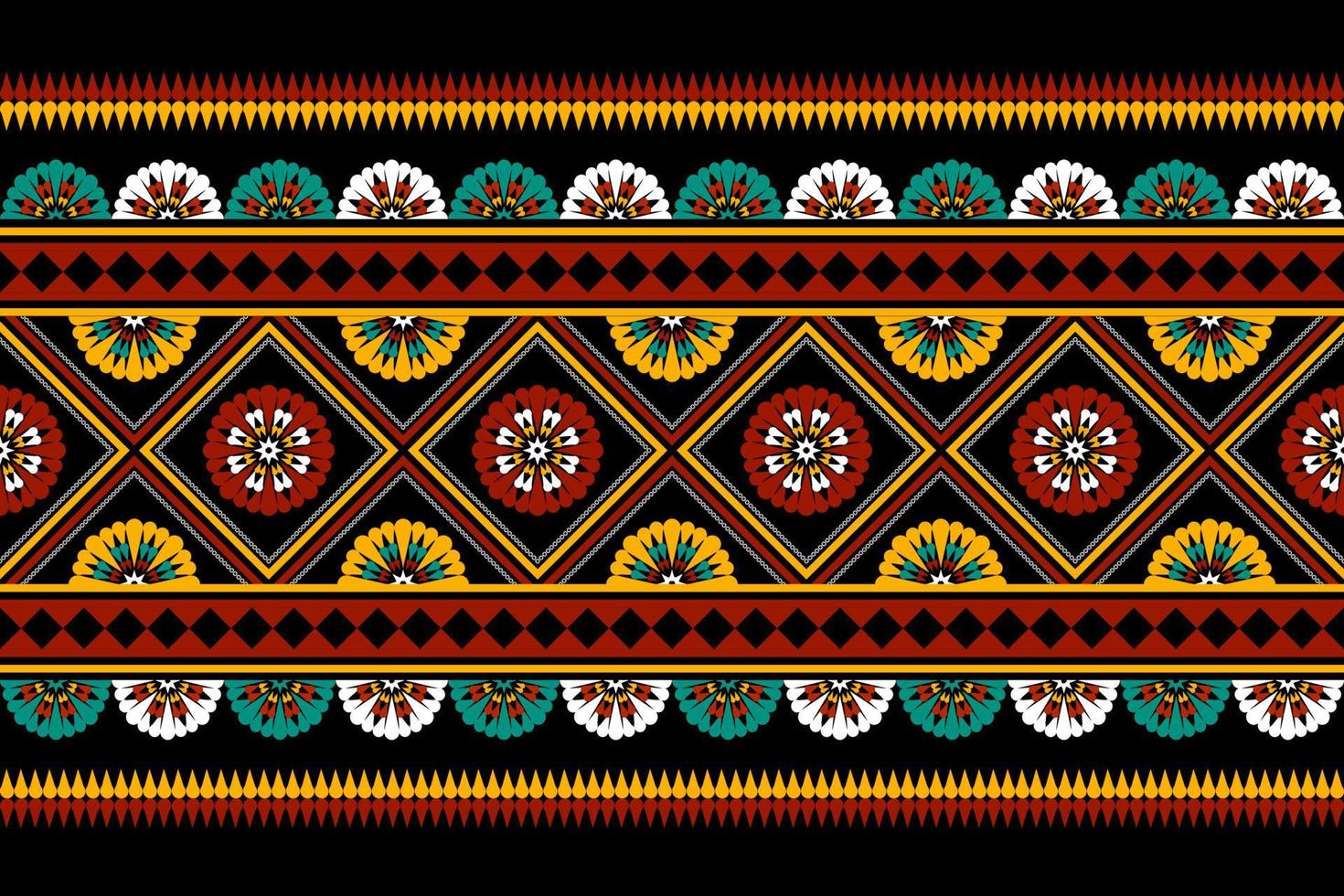 Geometric ethnic oriental seamless pattern traditional Design for ...