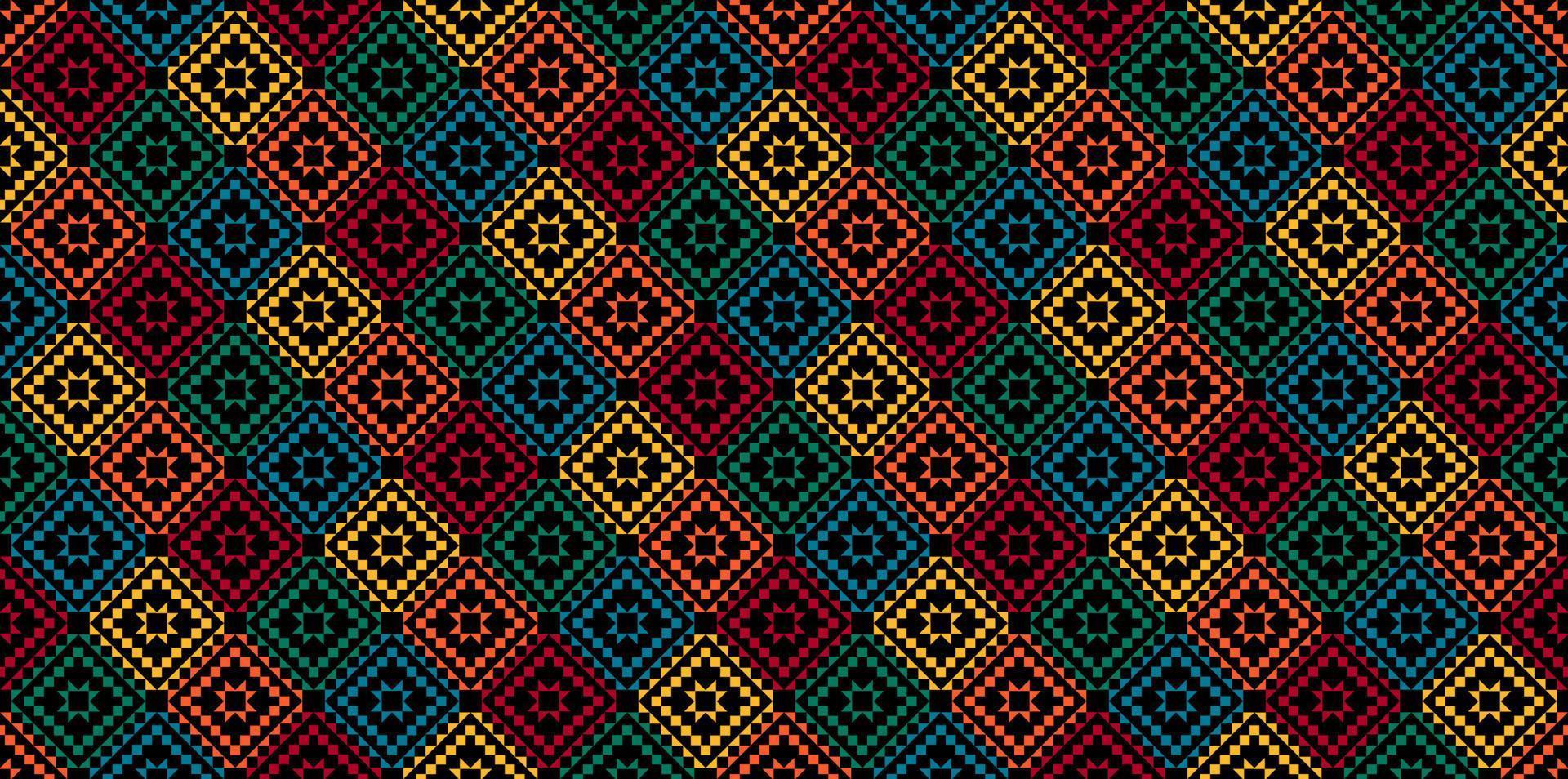 Geometric ethnic oriental seamless pattern traditional Design for ...
