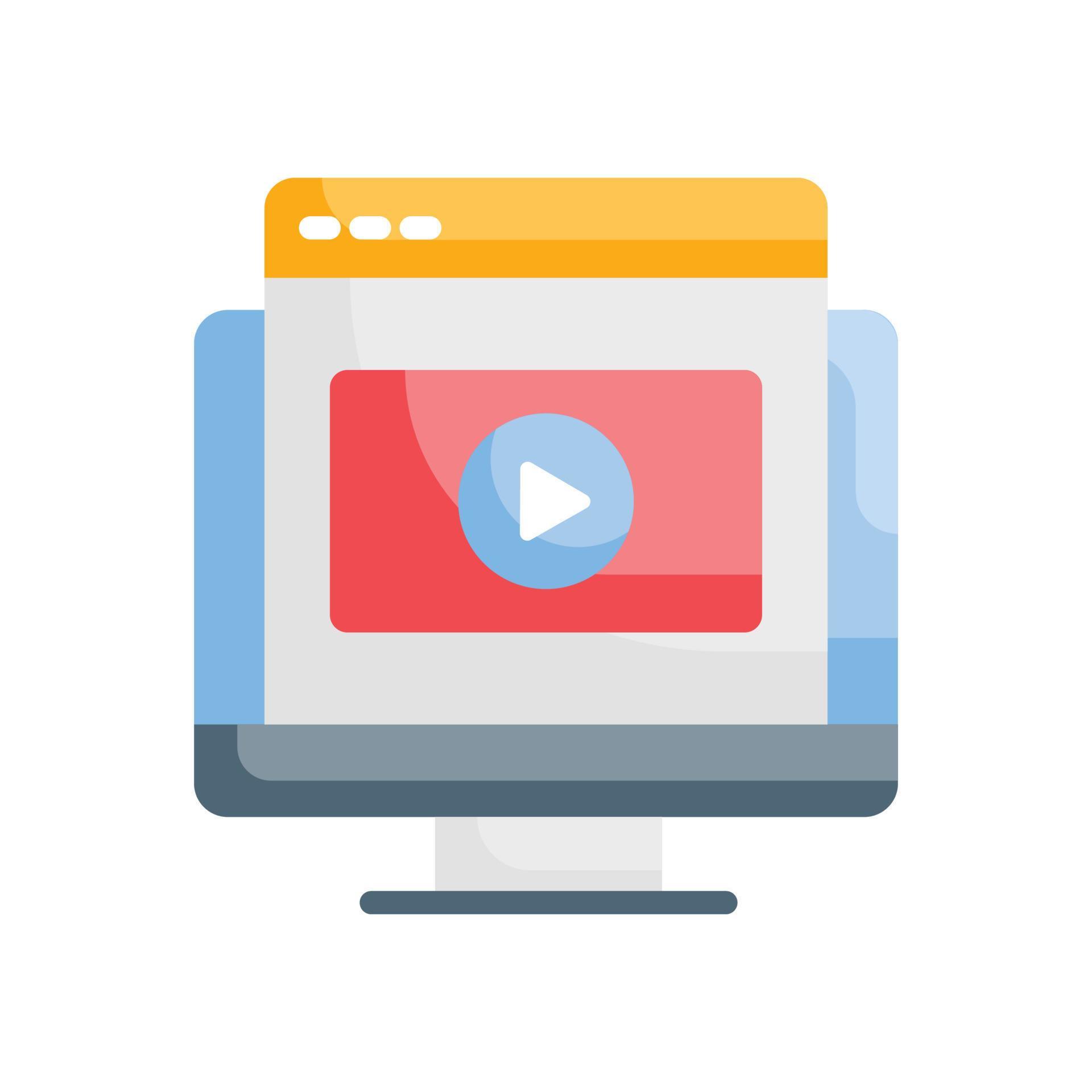 Web Video Vector Icon Design Development flat EPS 10 file 17256942 ...
