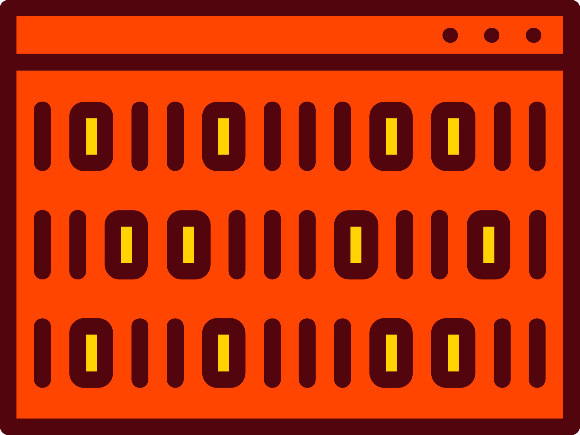 Binary Code Vector Icon 17257495 Vector Art At Vecteezy