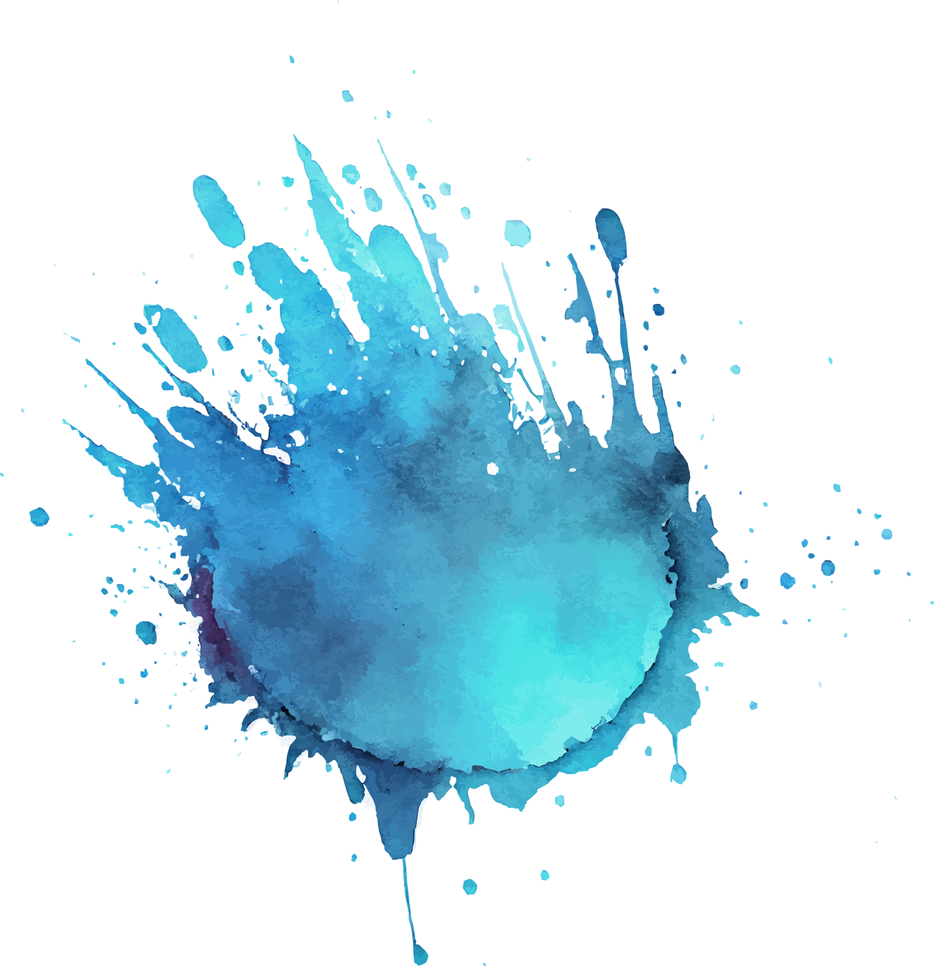 Blue Watercolor Paint Splash Isolated 17257686 PNG Blue Watercolor Paint Splash Isolated 17257686 PNG